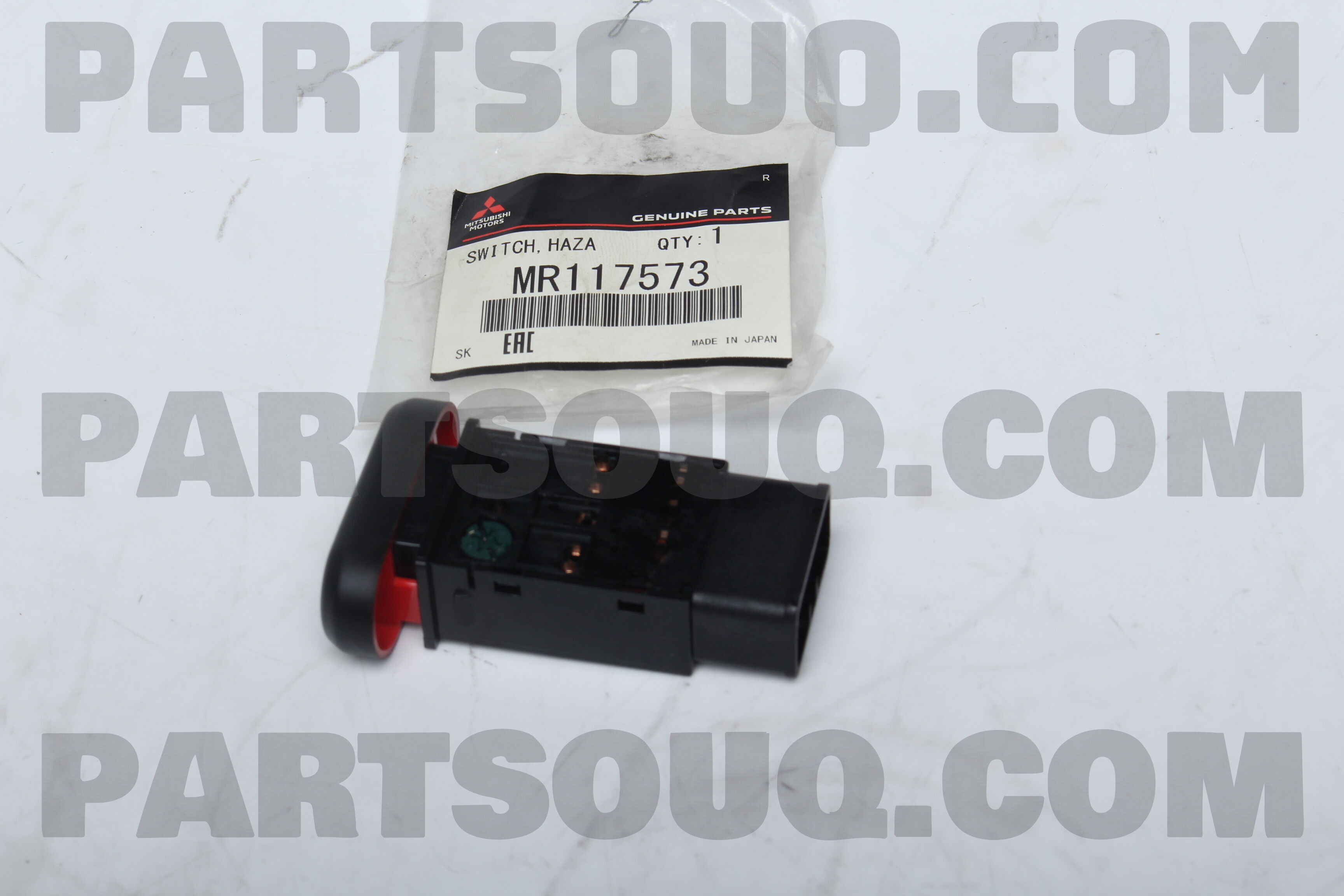 SWITCH,HAZARD WARNING LAMP MR117573 | Mitsubishi Parts | PartSouq