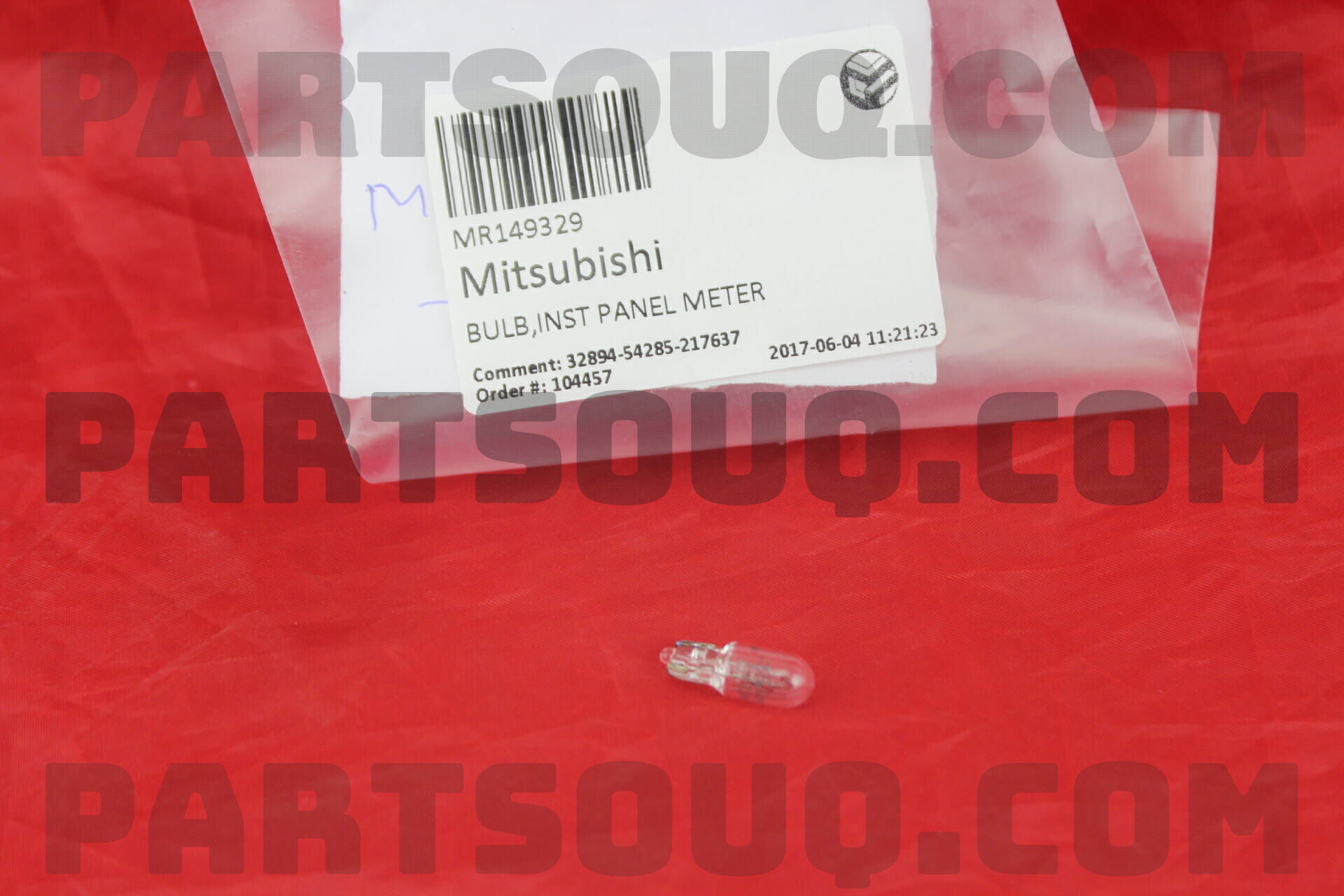 BULB,INST PANEL METER MB849558 | Mitsubishi Parts | PartSouq