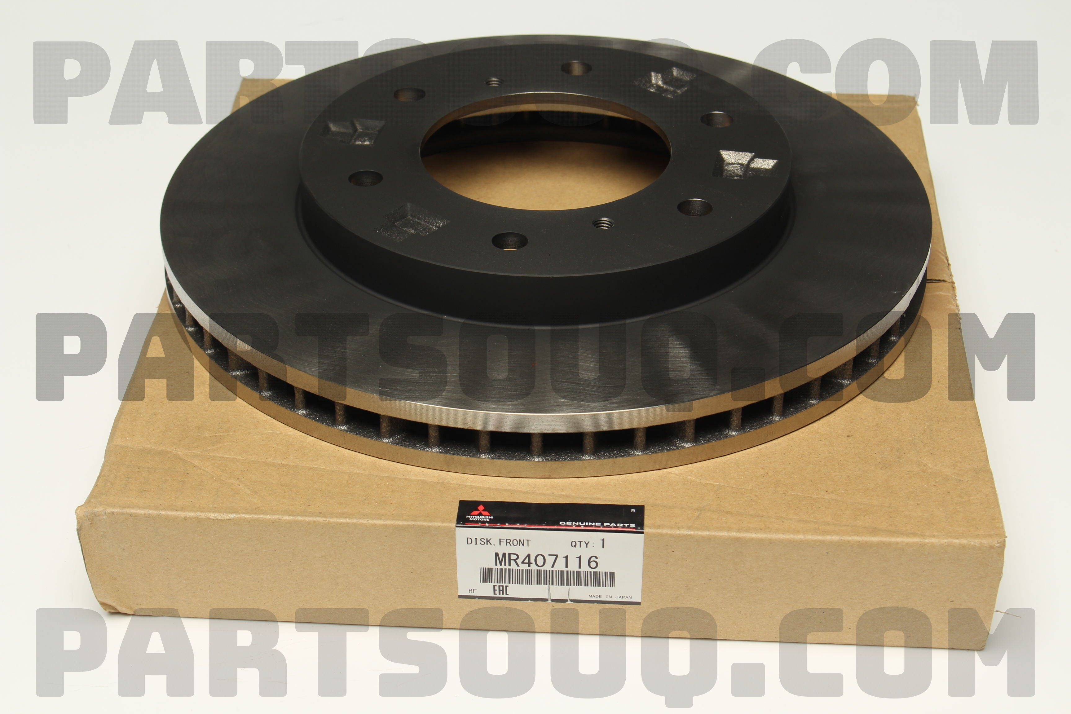 BRAKE DISC FRONT MI MR407116 ADVICS D6F176B | ADVICS Parts | PartSouq