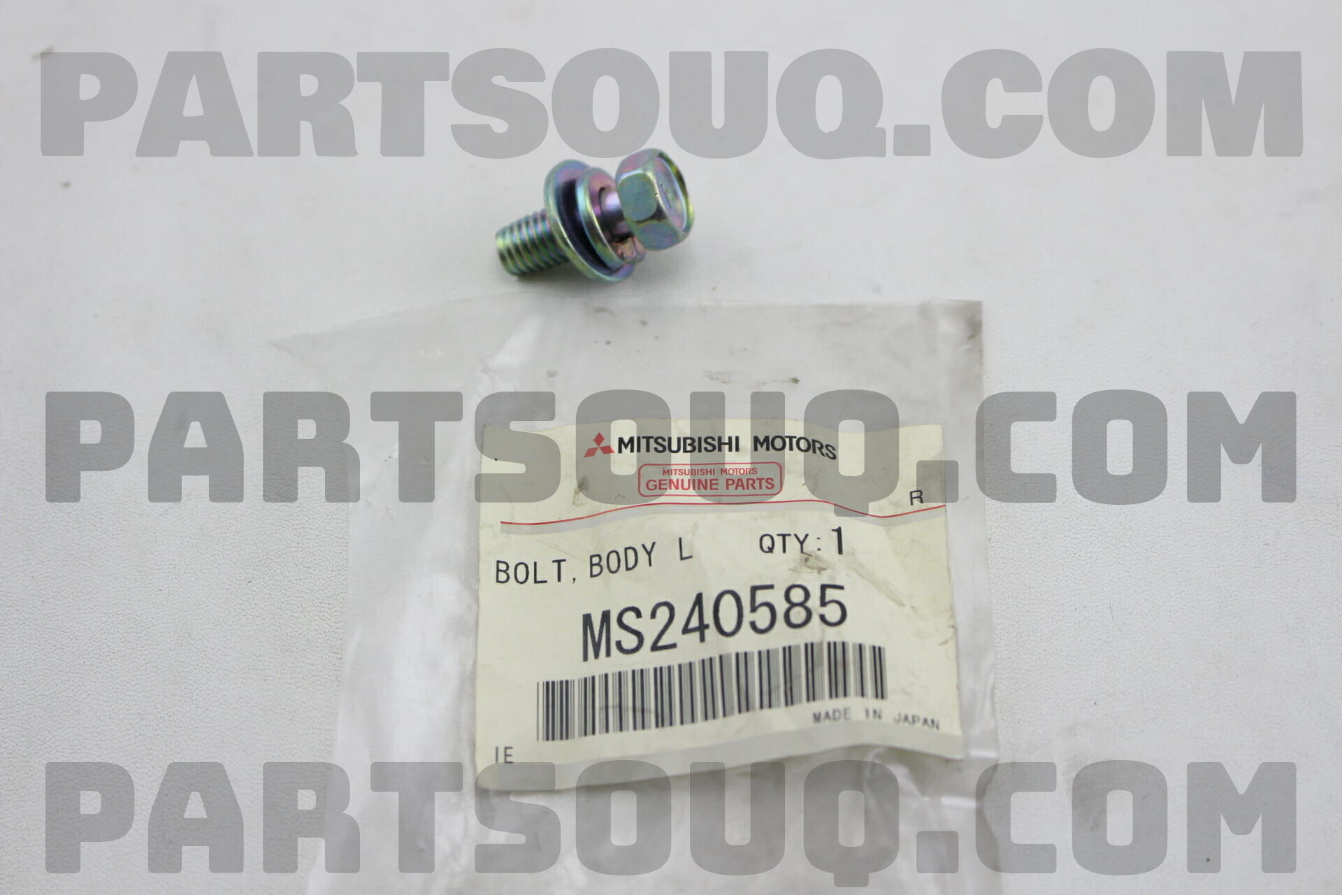 BOLT,FR BUMPER MS240180 | Mitsubishi Parts | PartSouq