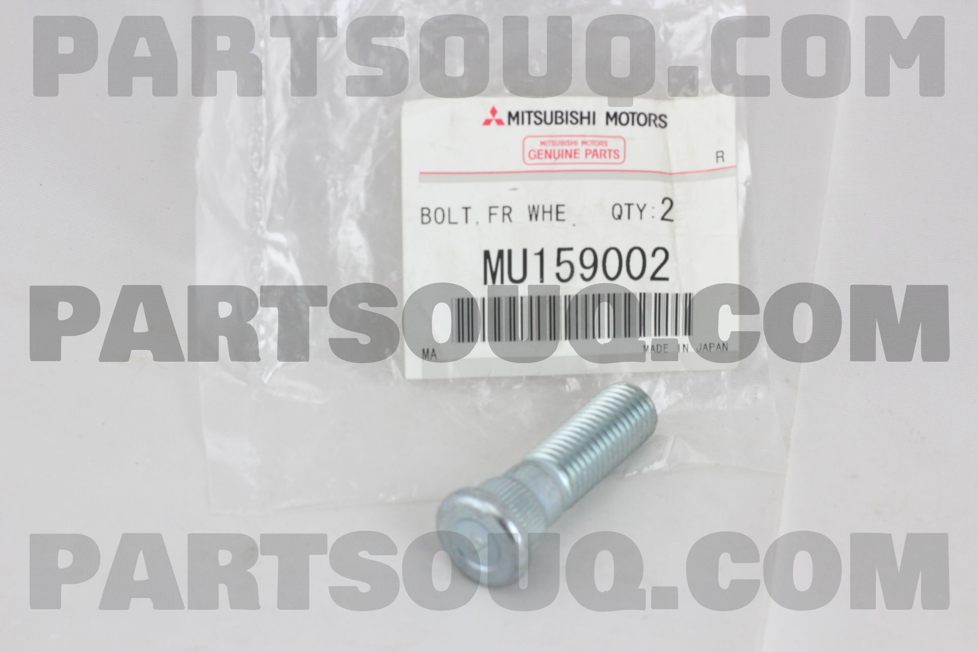 BOLT,FR WHEEL HUB MU159002 | Mitsubishi Parts | PartSouq