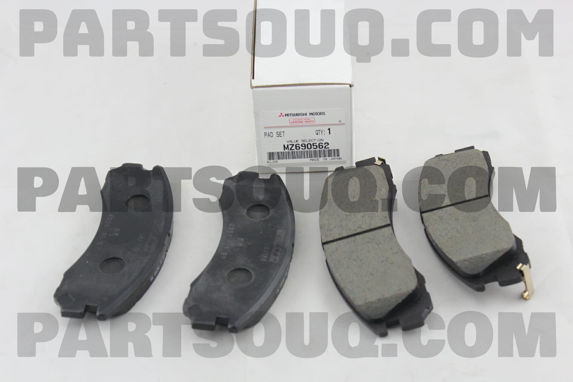 PAD SET,FR BRAKE MZ690562 | Mitsubishi Parts | PartSouq