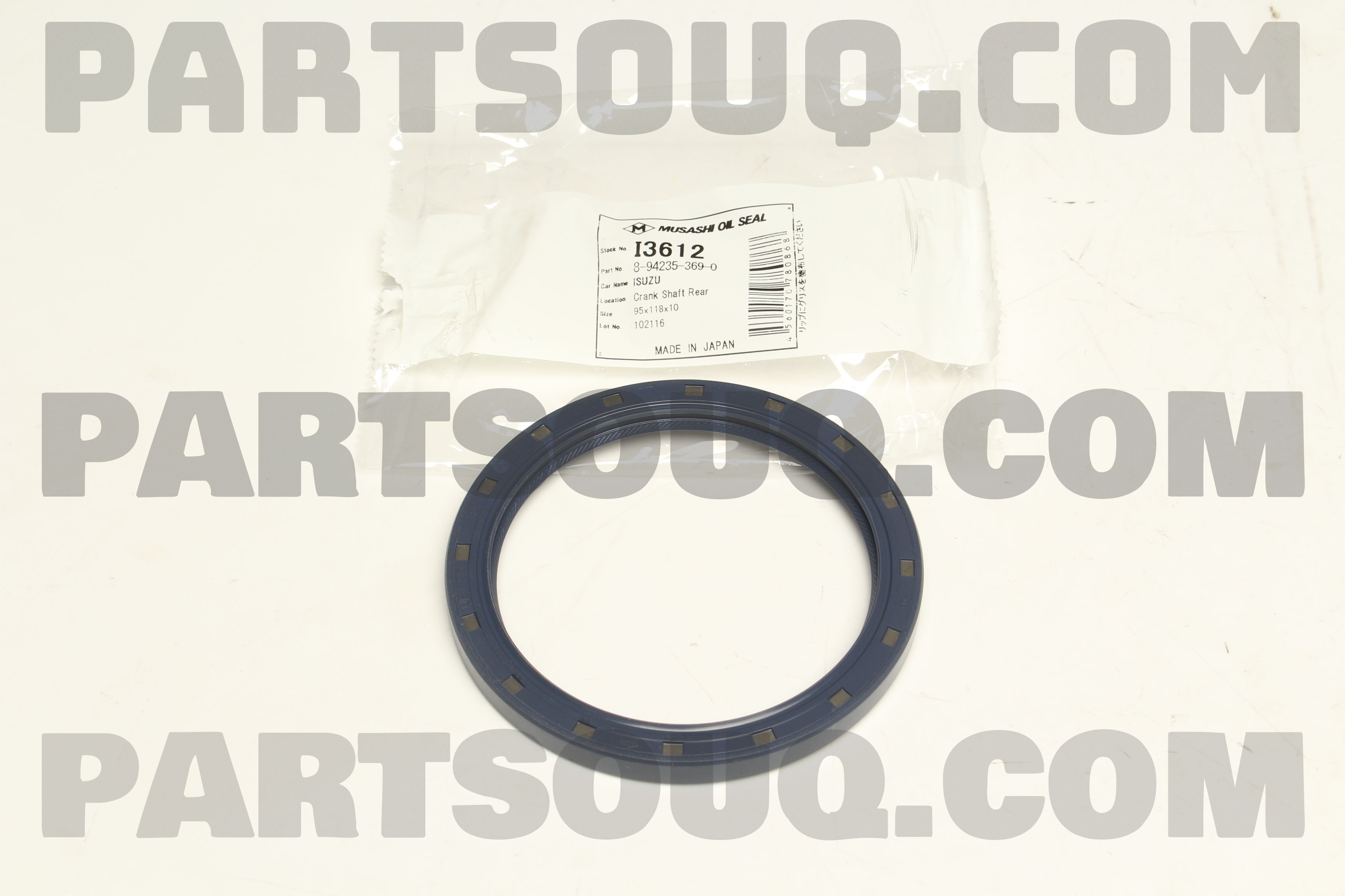SEAL; OIL,CR 8970491460 | Isuzu Parts | PartSouq