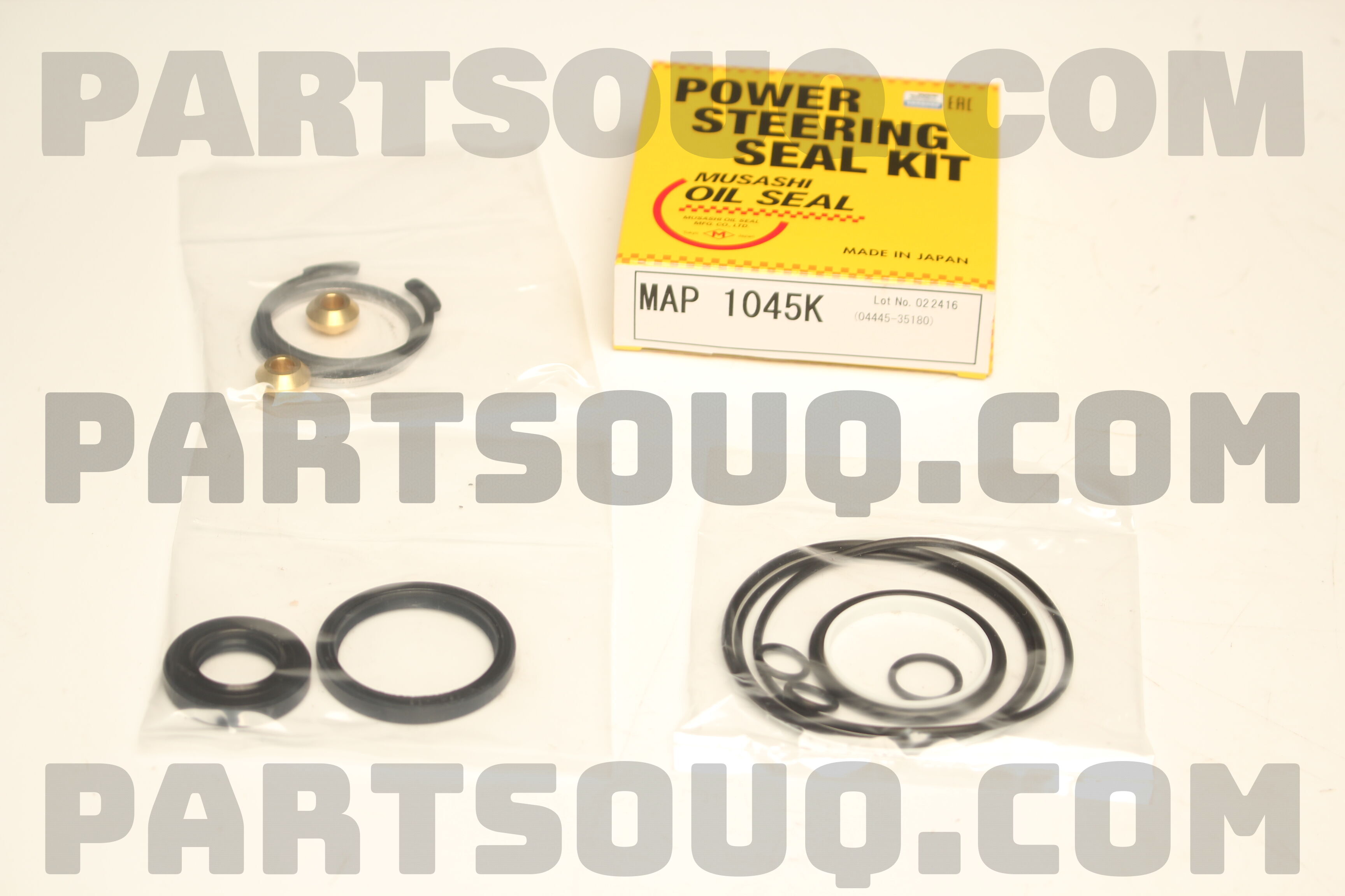 GASKET KIT, POWER STEERING GEAR(FOR RACK & PINION) 0444535180 | Toyota ...