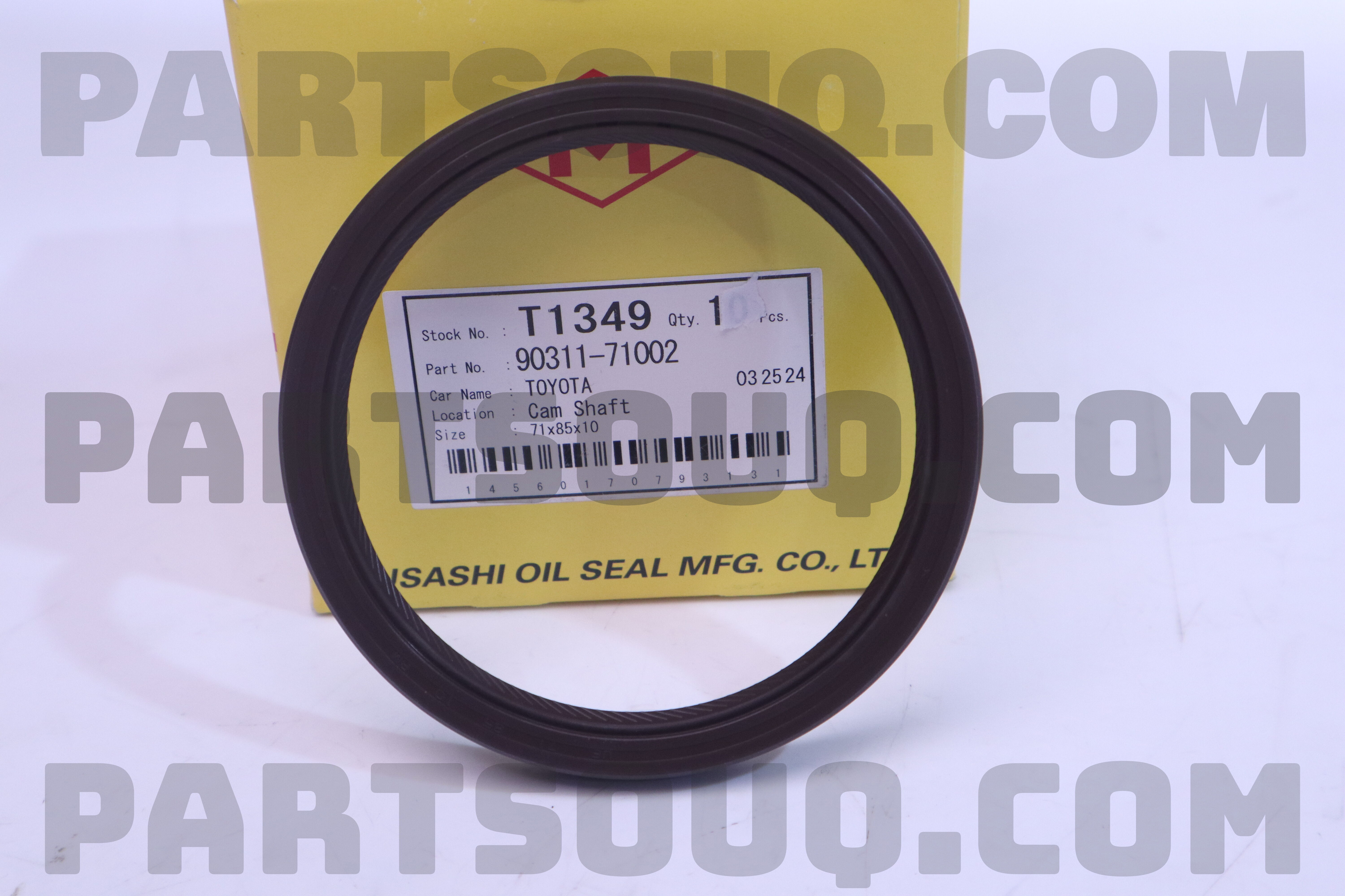 SEAL, OIL(FOR CAMSHAFT SETTING) 9031171002 | Toyota Parts | PartSouq