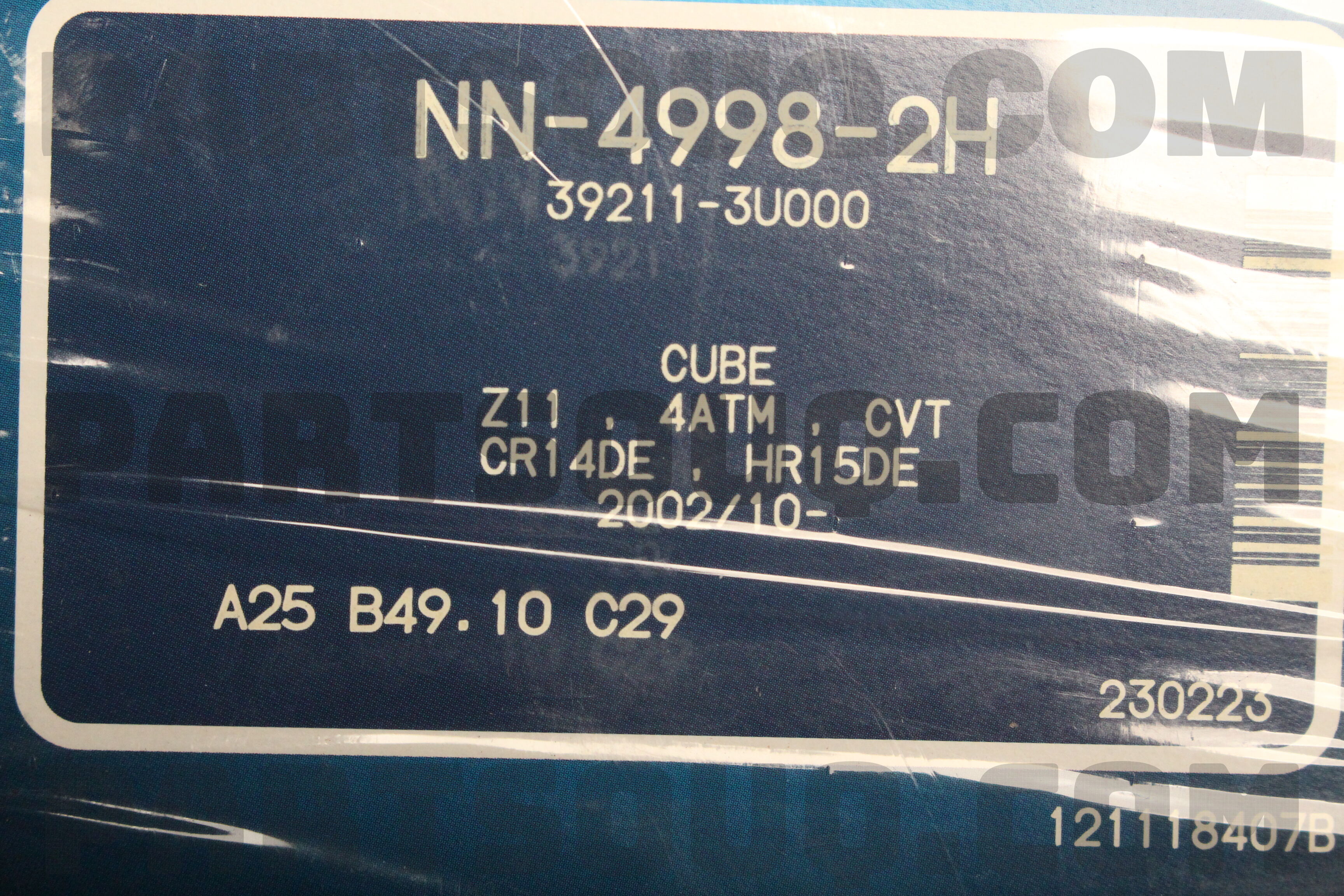 C.V JOINT 29*49*25) 391014V01C | HDK Parts | PartSouq