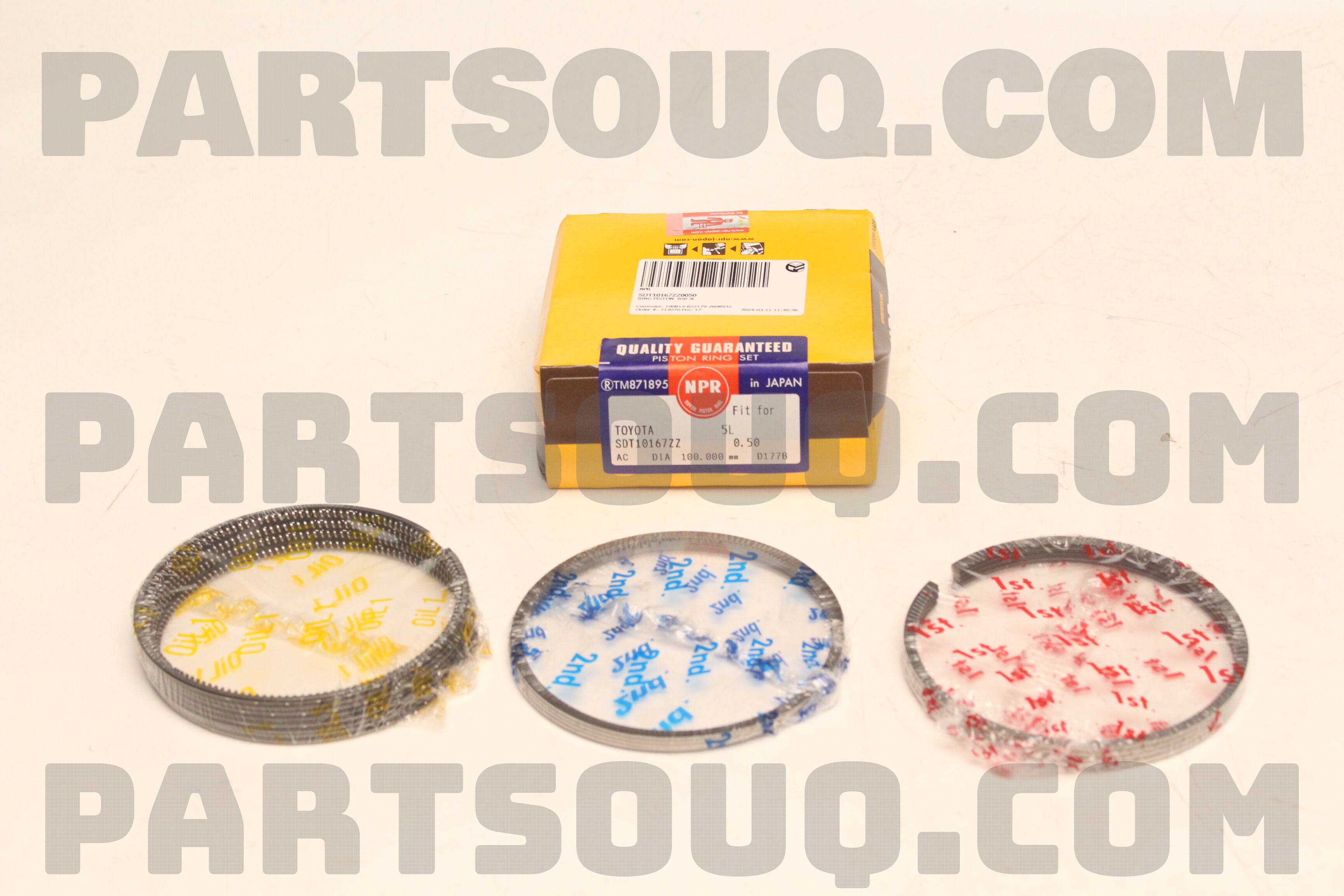 RING PISTON 050 5L SDT10167ZZ0050 | NPR Parts | PartSouq