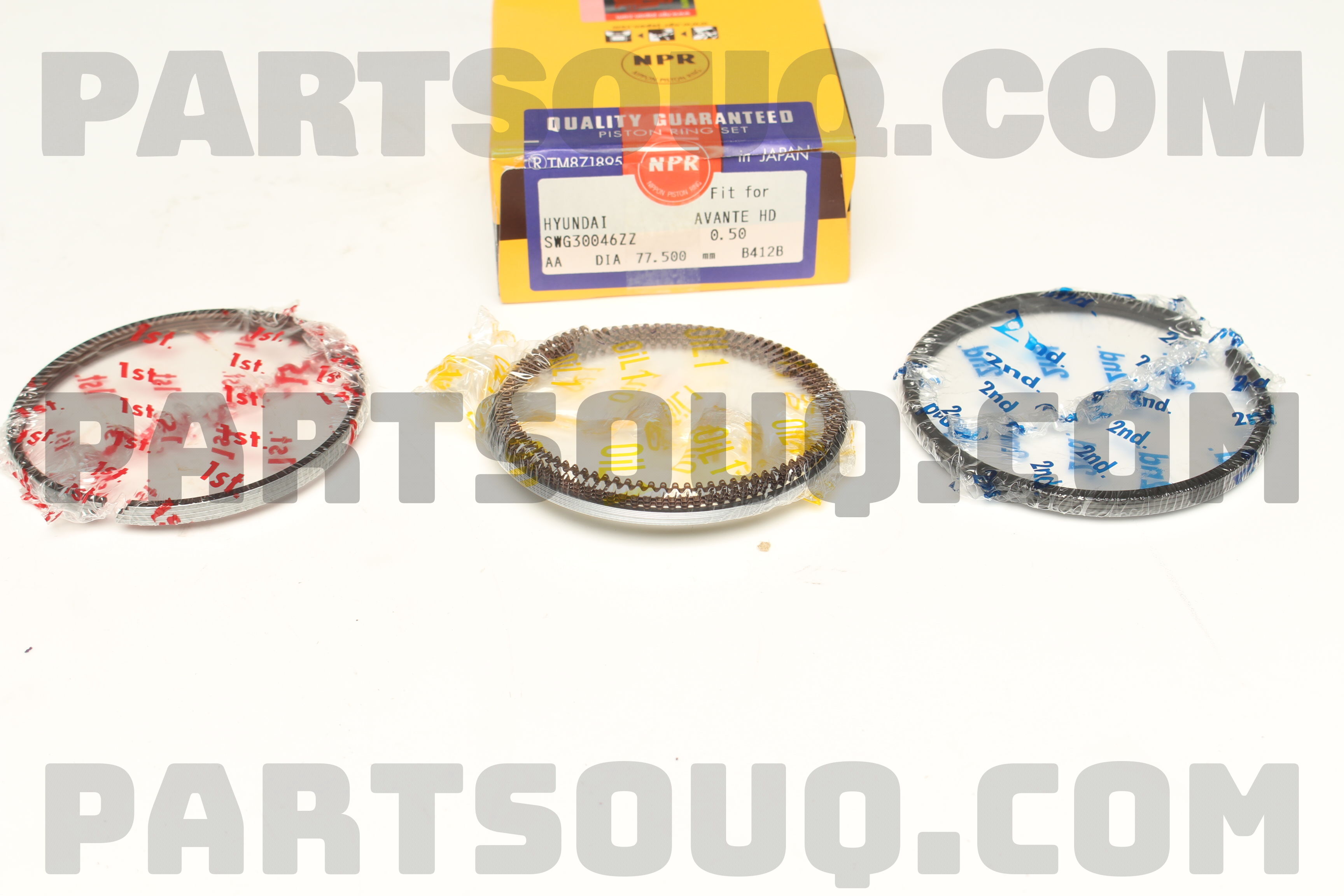 PISTON RING STD SET 230402B000 | NPR Parts | PartSouq