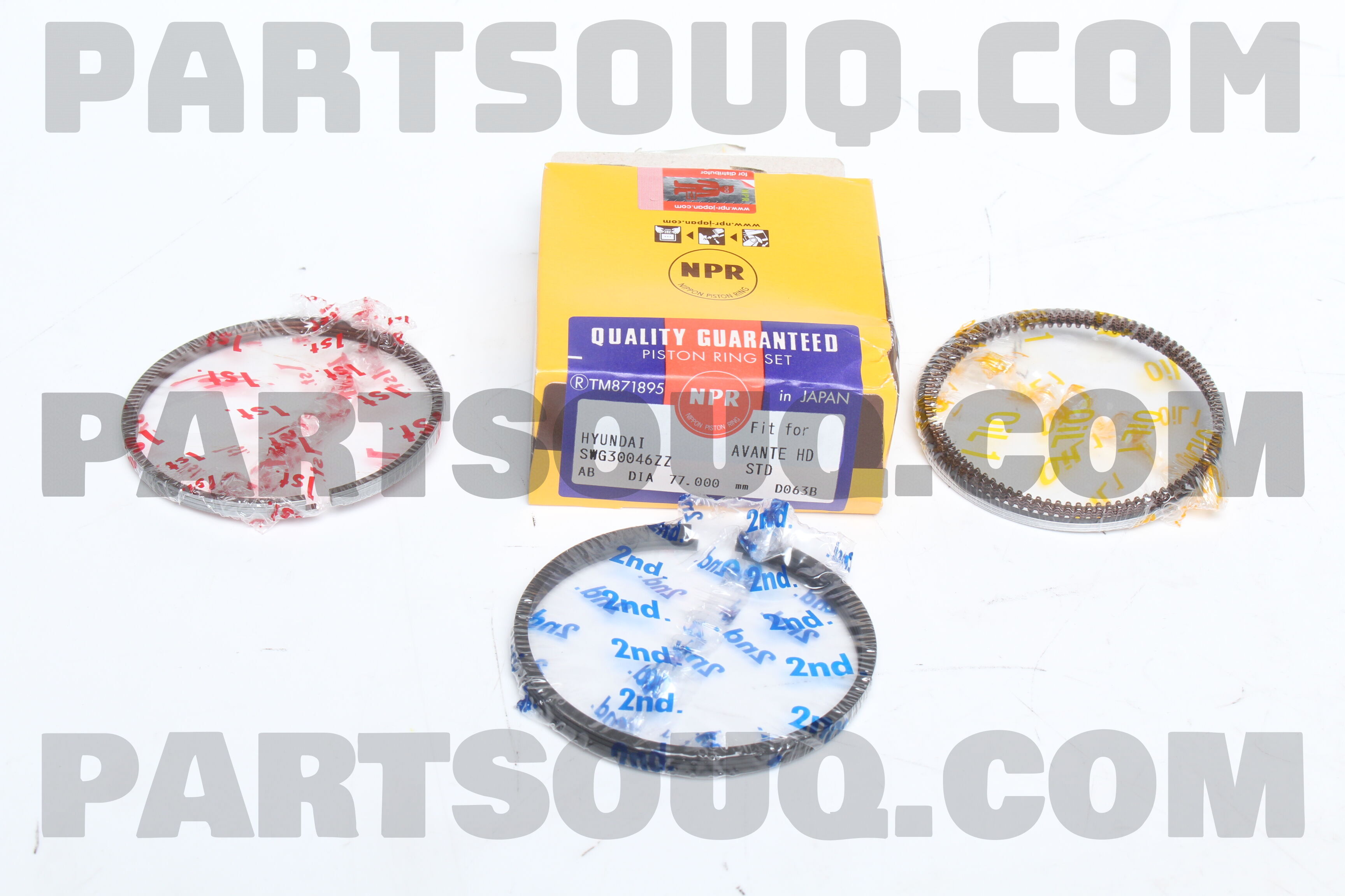 PISTON RING STD SET 230402B000 | NPR Parts | PartSouq