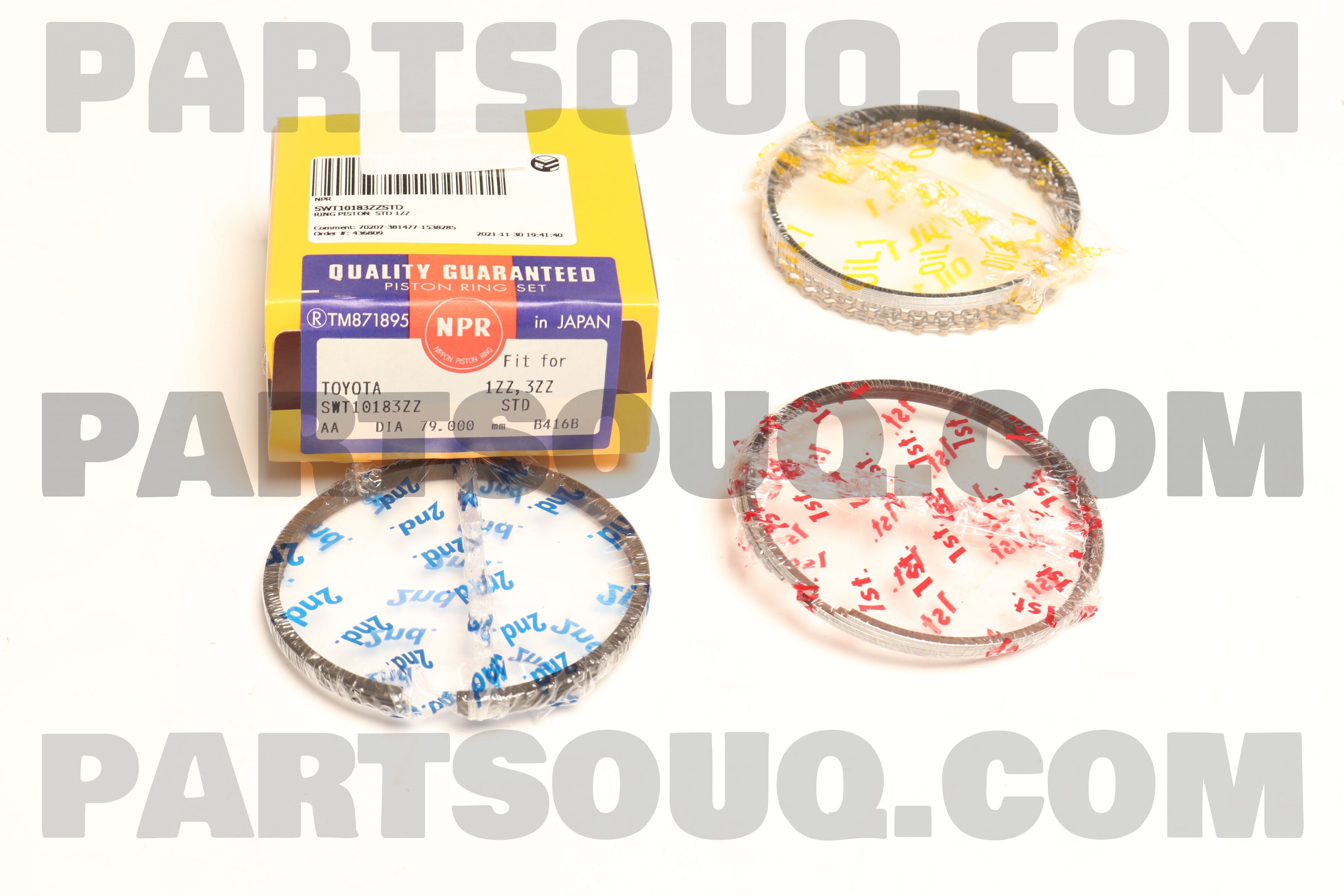 RING PISTON STD 1ZZ SWT10183STD | NPR Parts | PartSouq