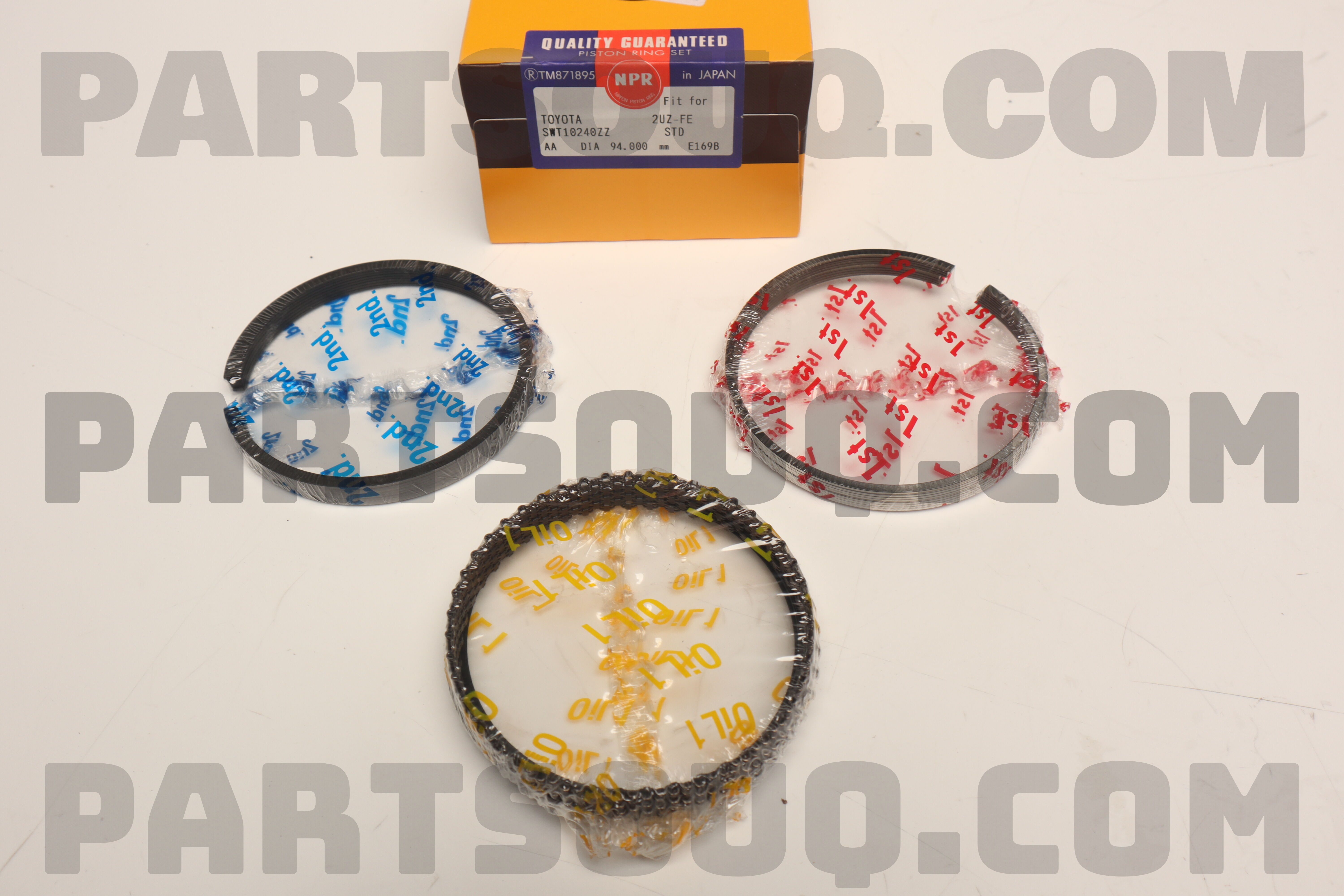 RING PISTON STD 2UZ THIN TYPE (2X12.,1X3) SWT10240ZZSTD | NPR Parts ...