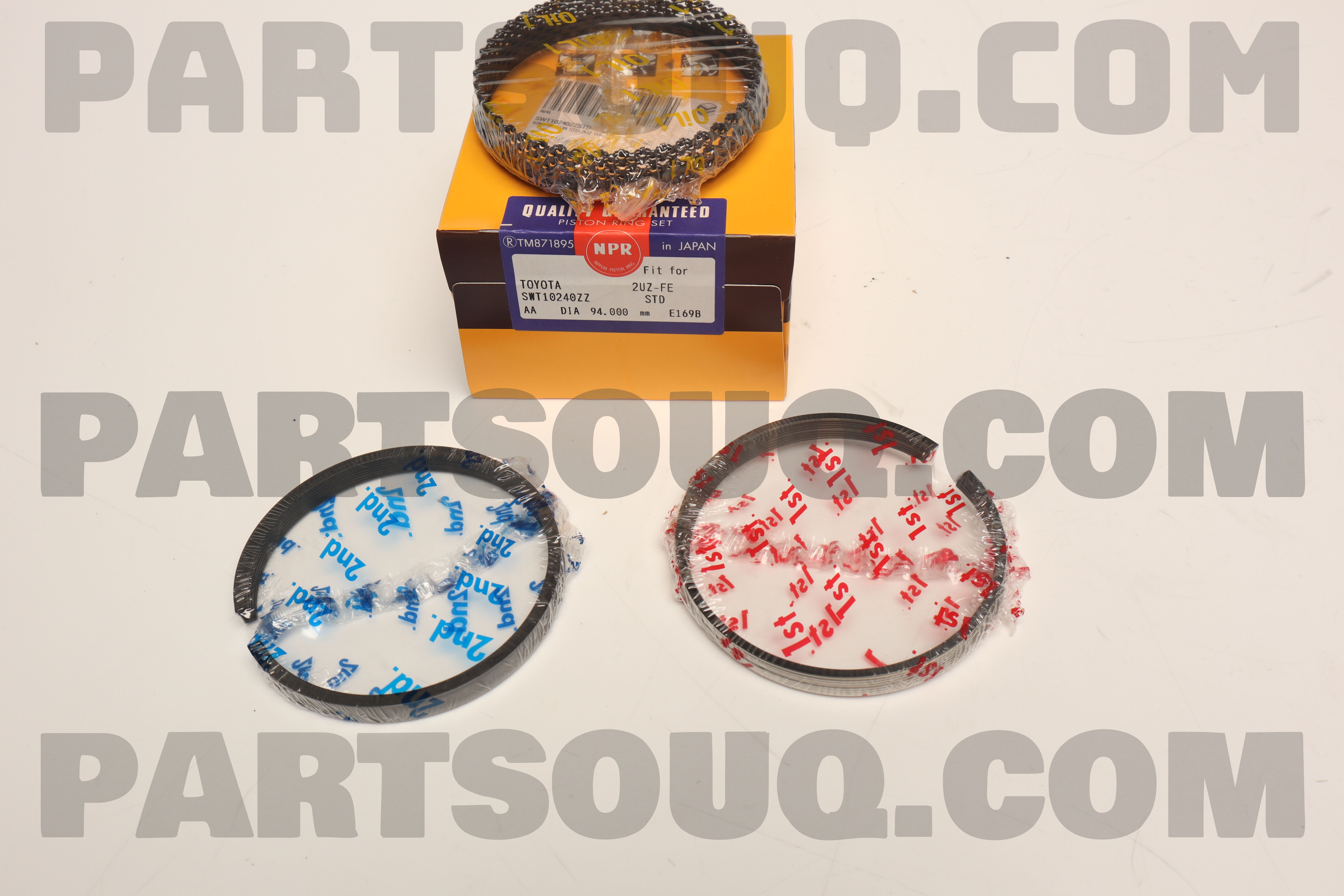 RING PISTON STD 2UZ THIN TYPE (2X12.,1X3) SWT10240ZZSTD | NPR Parts ...