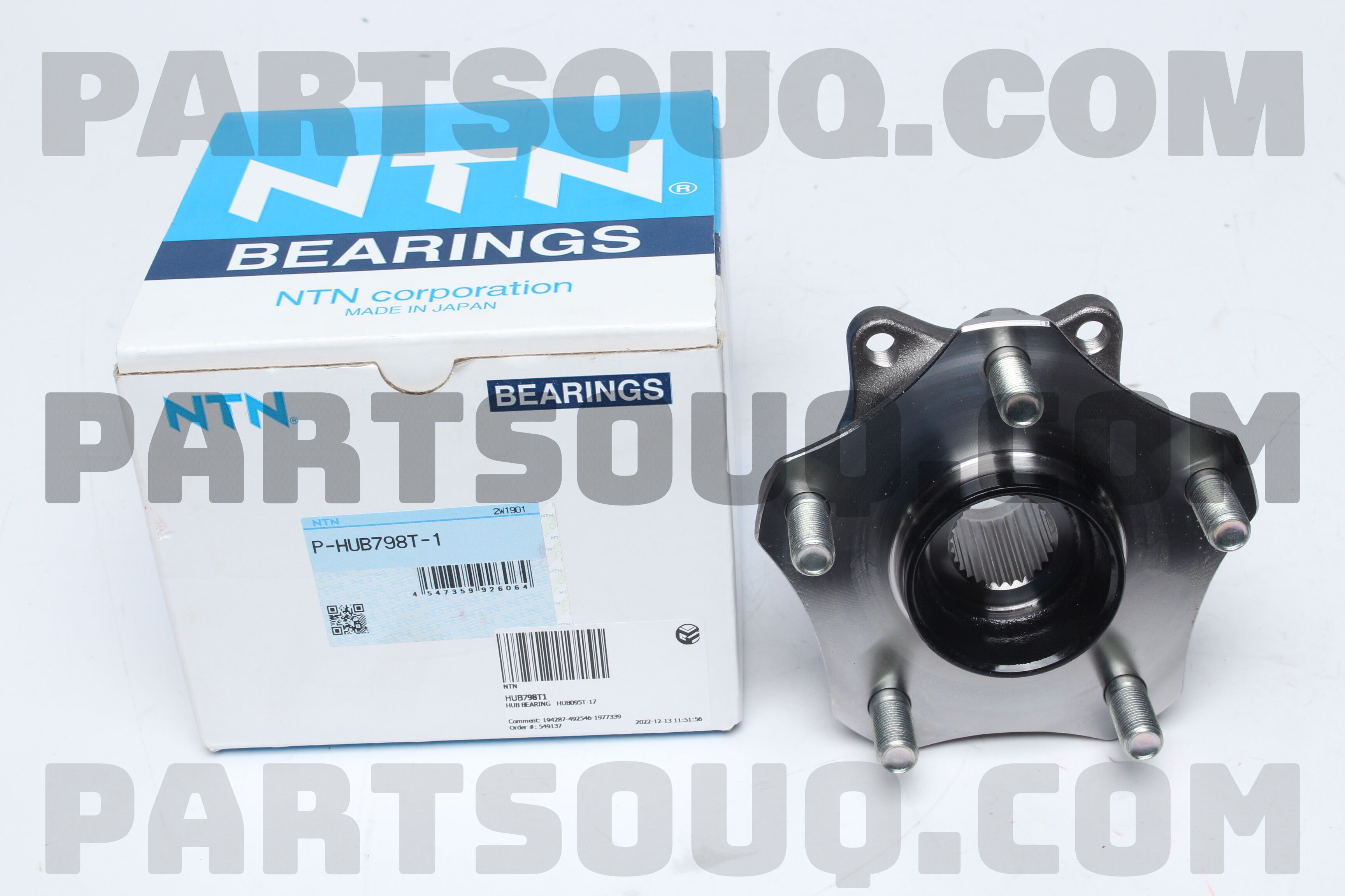 HUB BEARING 4340165J02 | Pluto Parts | PartSouq
