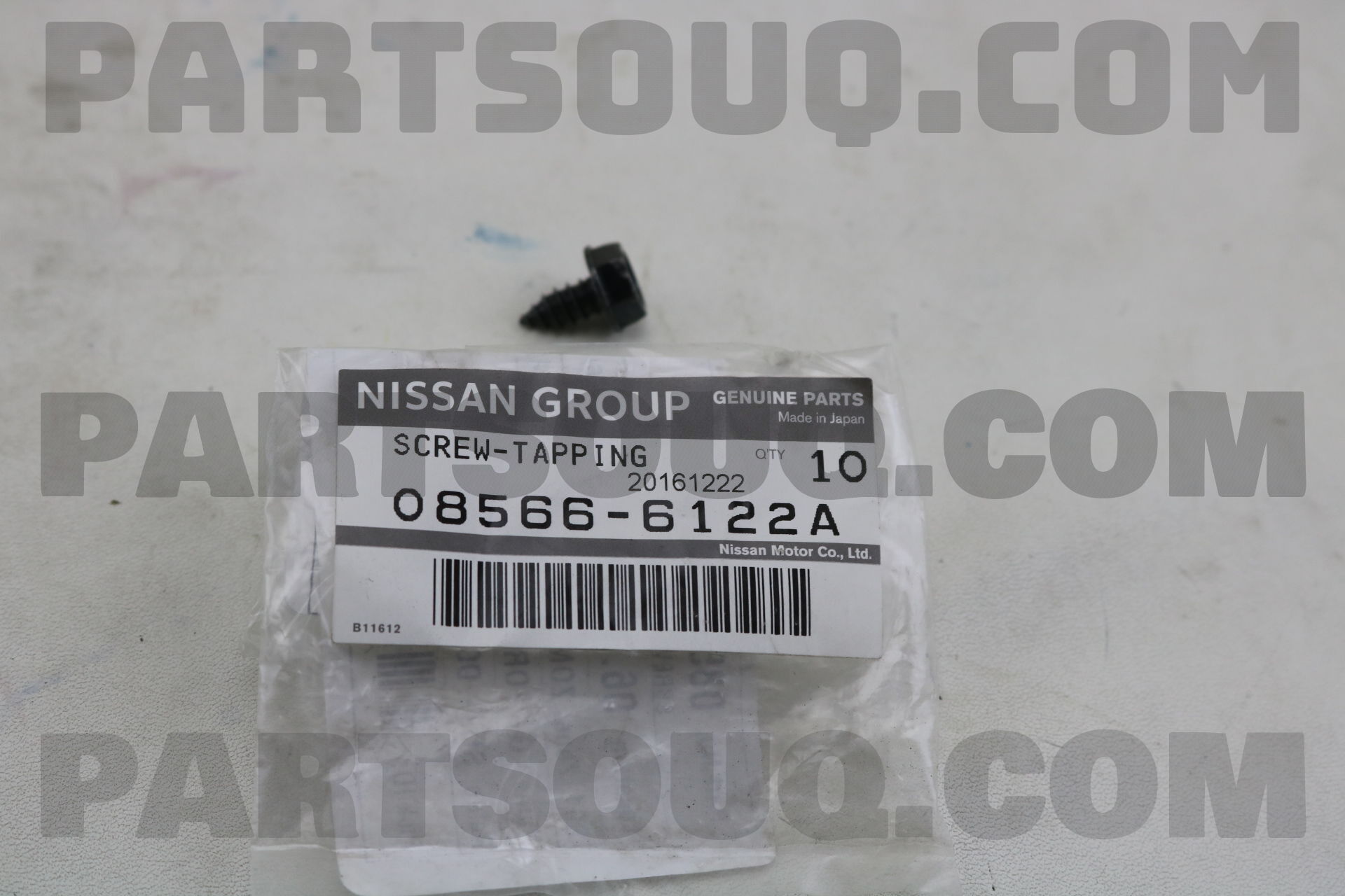 SCREW-TAPPING 085666122A | Nissan Parts | PartSouq