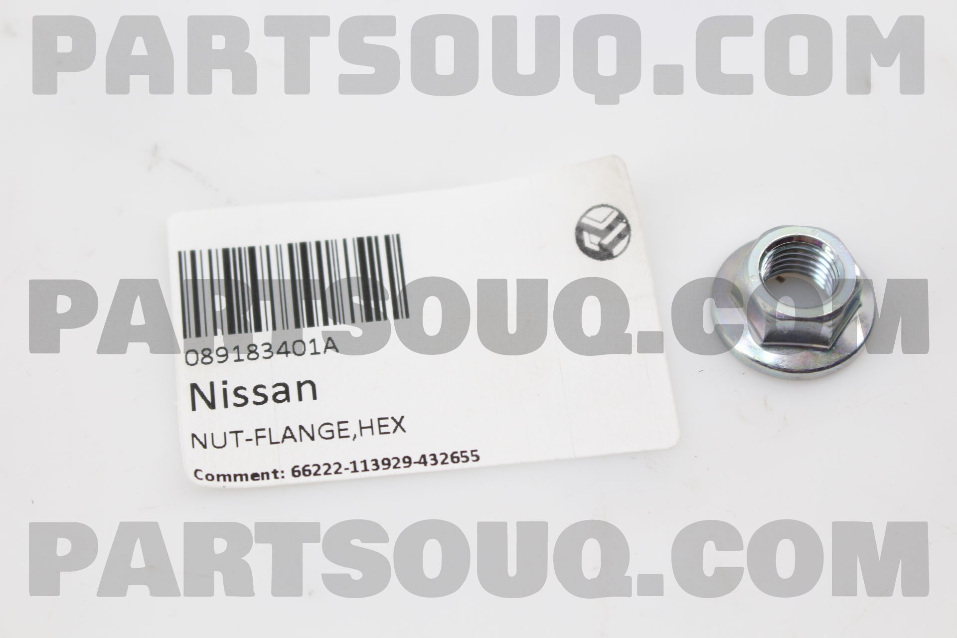 NUT-FLANGE,HEX 089183401A | Nissan Parts | PartSouq