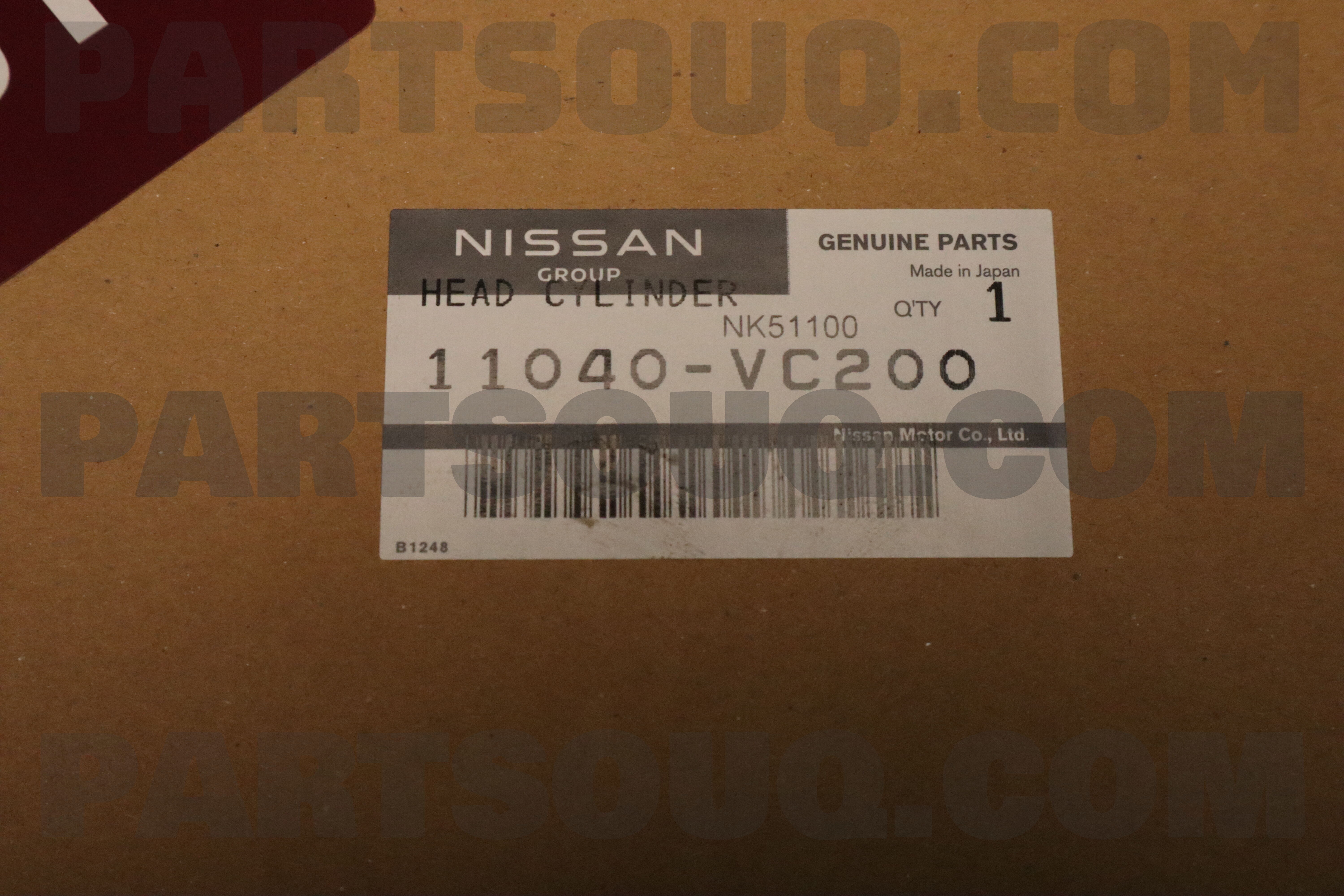 HEAD ASSY-CYLINDER 11040VC200 | Nissan Parts | PartSouq