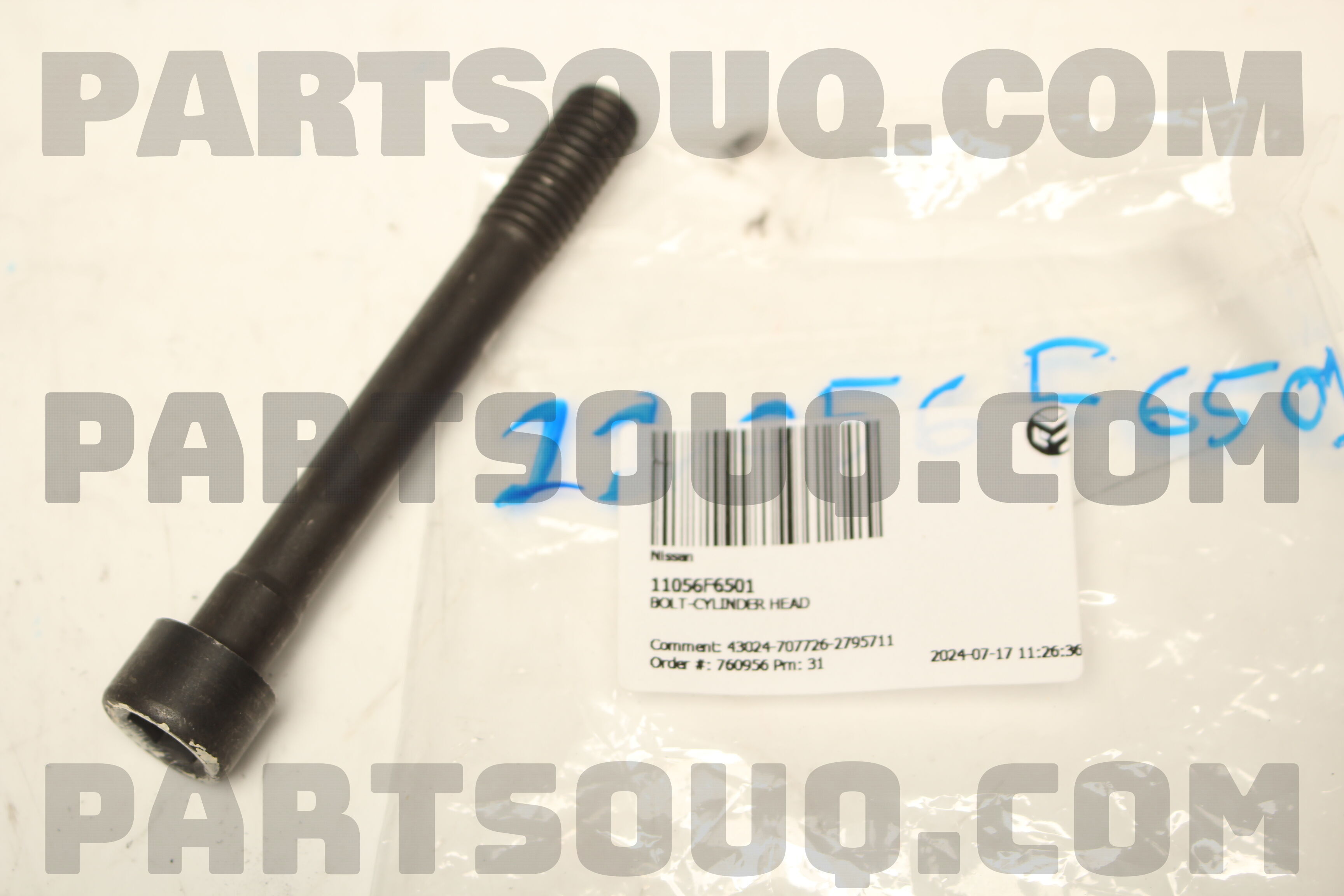 BOLT-CYLINDER HEAD 11056F6501 | Nissan Parts | PartSouq