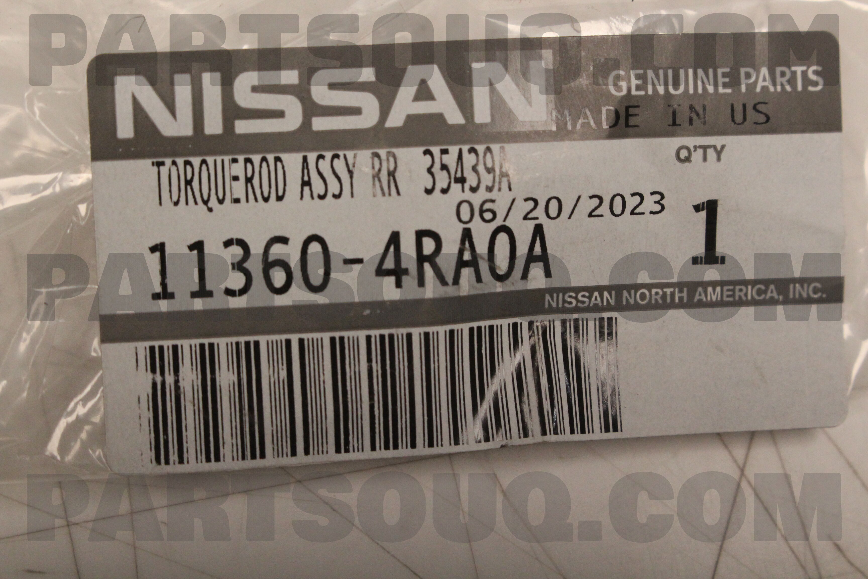 BUFFER ASSY ENGINE MOUNTING,REAR 113604RA0A | Nissan Parts | PartSouq