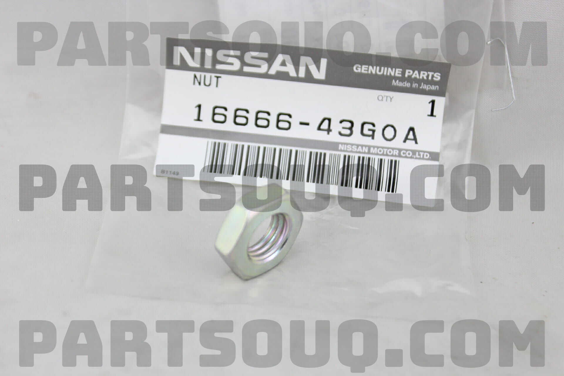 NUT-SPILL 1666643G0A | Nissan Parts | PartSouq