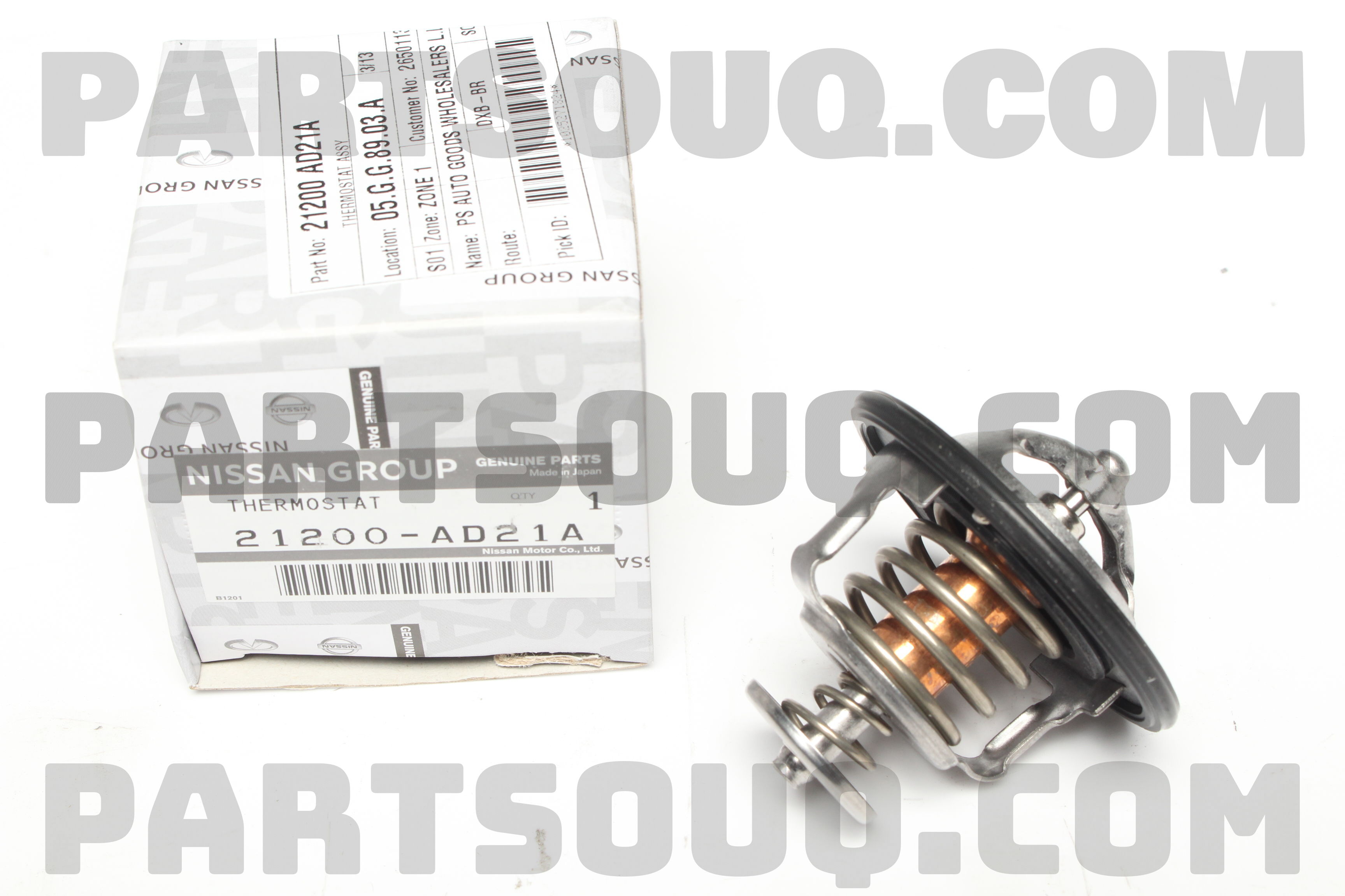 THERMOSTAT ASSY 212001AT1A | Nissan Parts | PartSouq