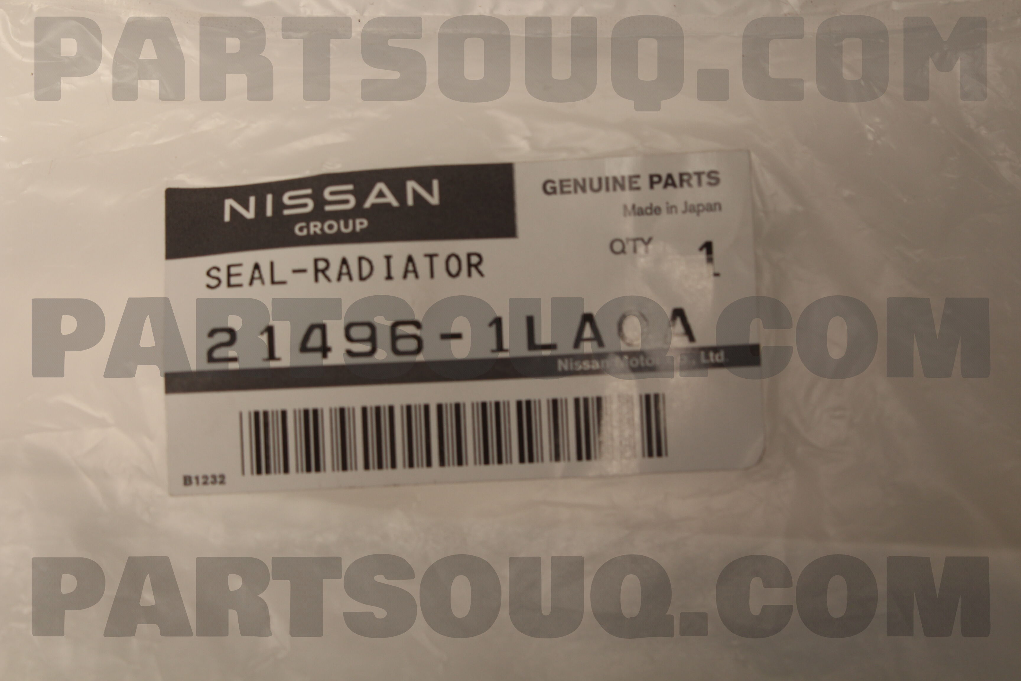 SEAL-RADIATOR UPPER 214961LA0A | Nissan Parts | PartSouq