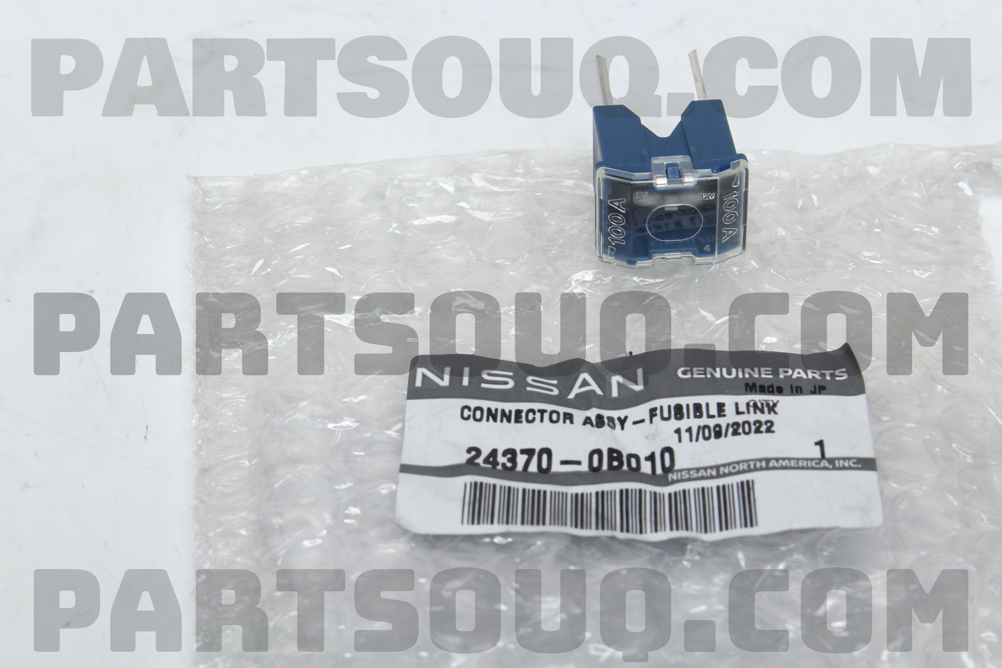 CONNECTOR ASSY-FUSIBLE LINK 243700B010 | Nissan Parts | PartSouq