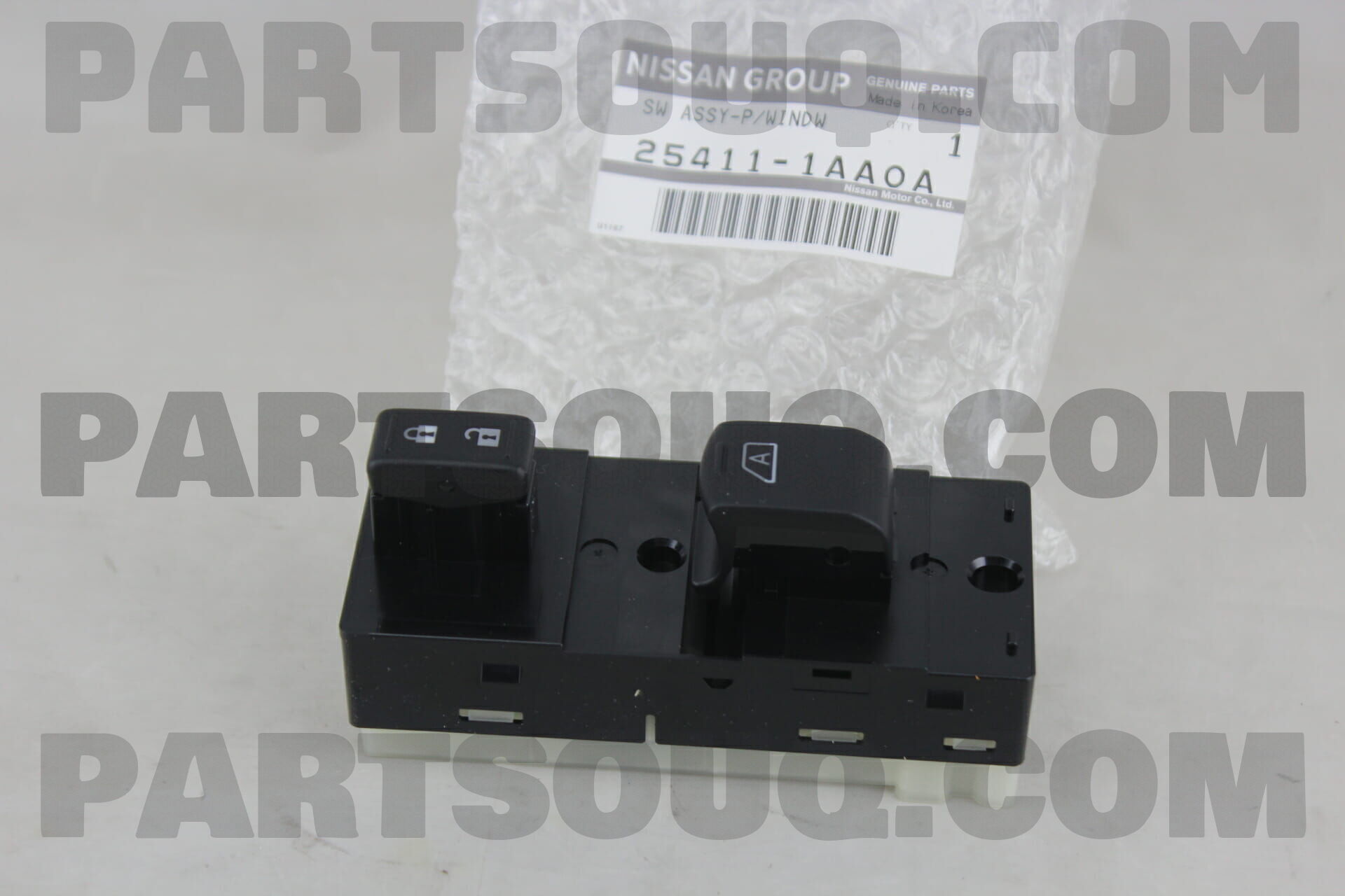 SWITCH ASSY-POWER WINDOW,ASSIST 254111AA0A | Nissan Parts | PartSouq