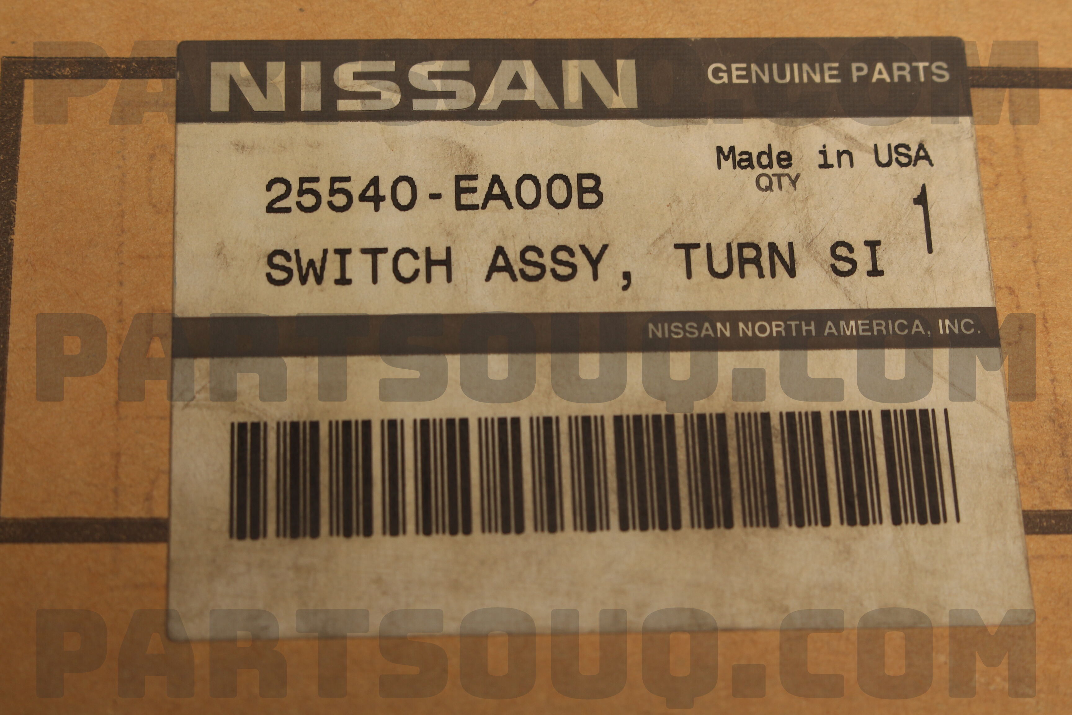 SWITCH ASSY-TURN SIGNAL 25540EA00B | Nissan Parts | PartSouq