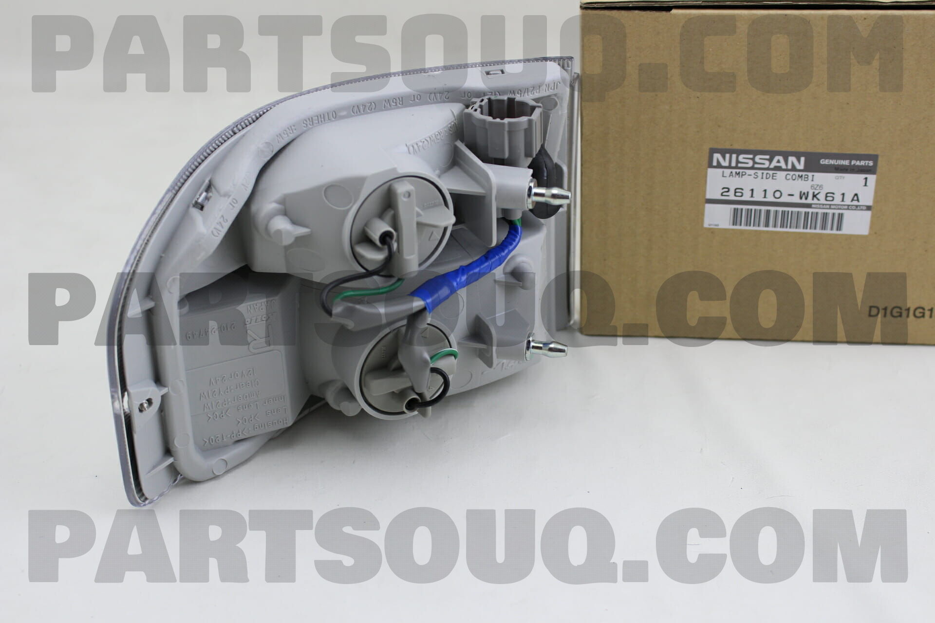 LAMP ASSY-SIDE COMBINATION,RH 26110WK61A | Nissan Parts | PartSouq