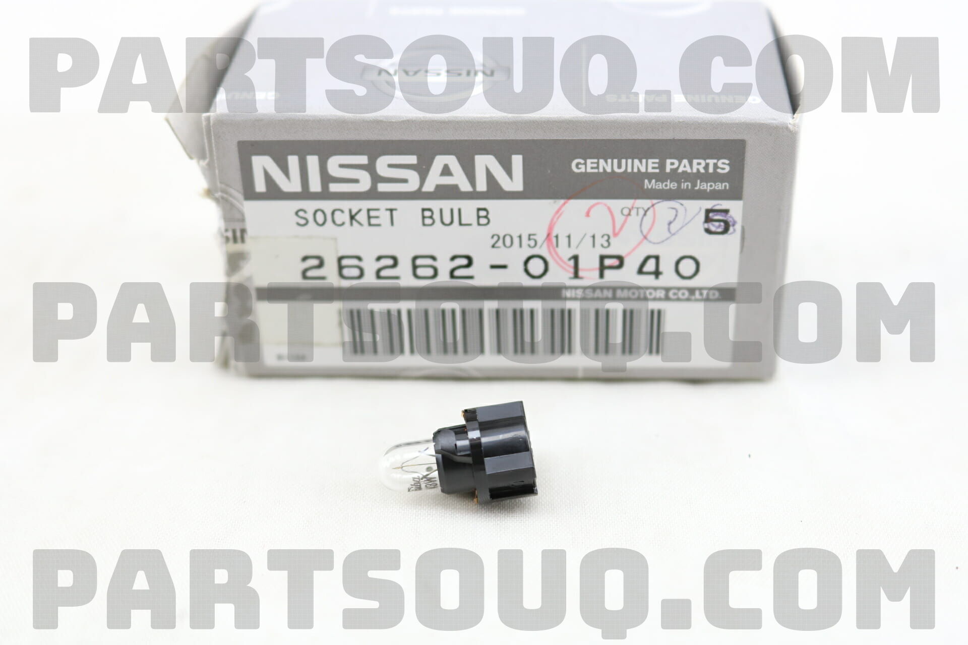 SOCKET & BULB ASSY 2626201P40 | Nissan Parts | PartSouq