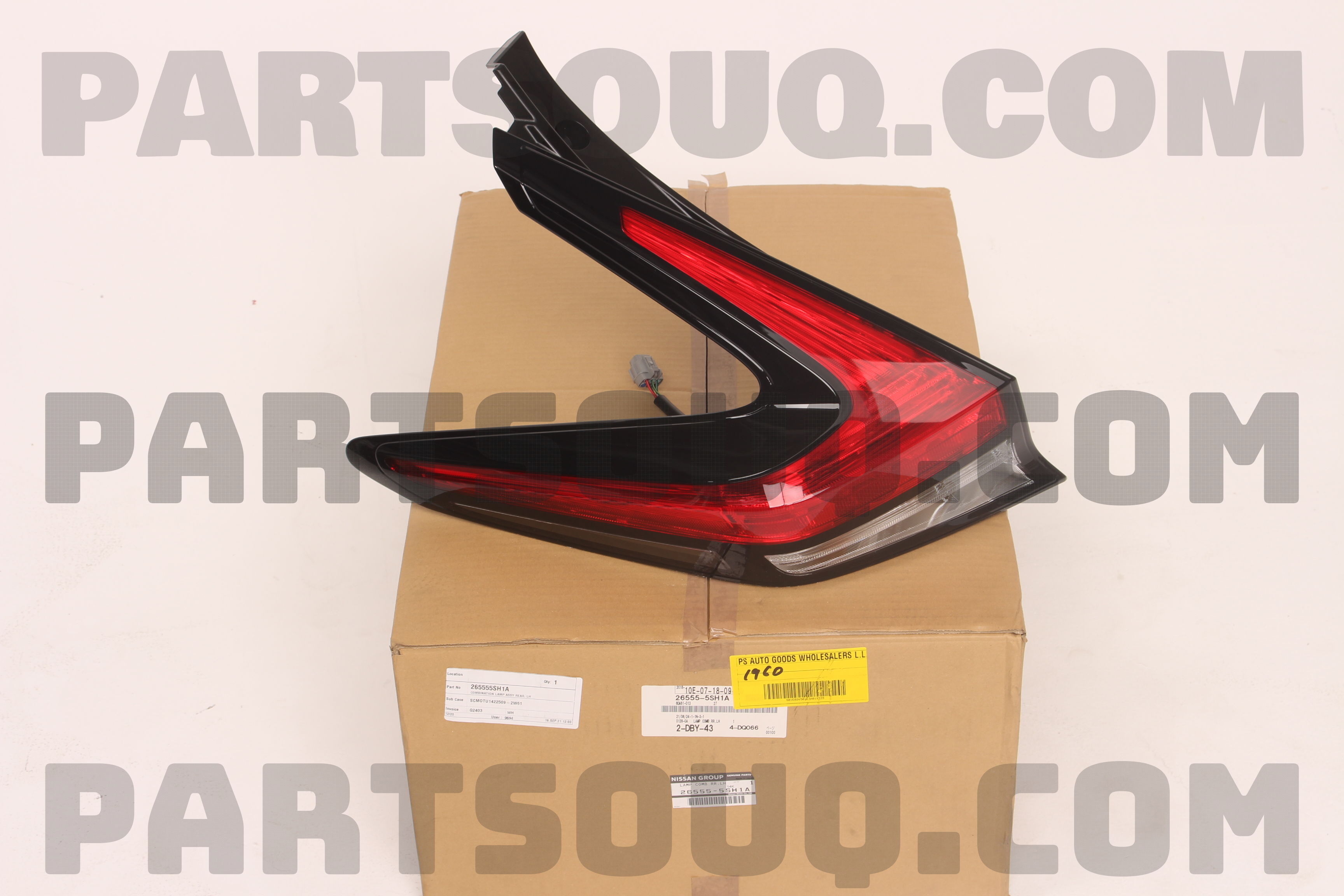 COMBINATION LAMP ASSY REAR, LH 265555SH1A | Nissan Parts | PartSouq