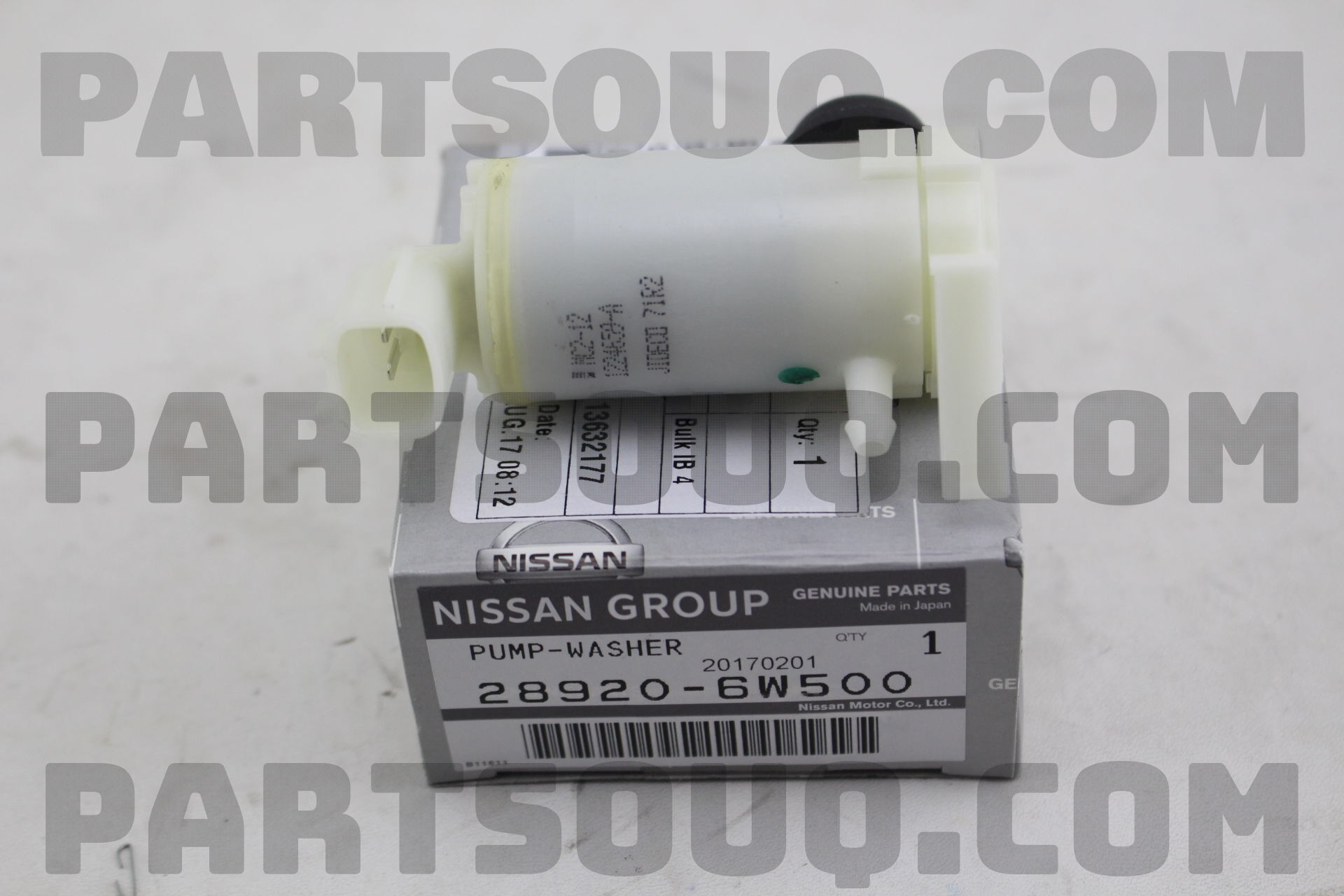 PUMP ASSY-WASHER 289206W500 | Nissan Parts | PartSouq