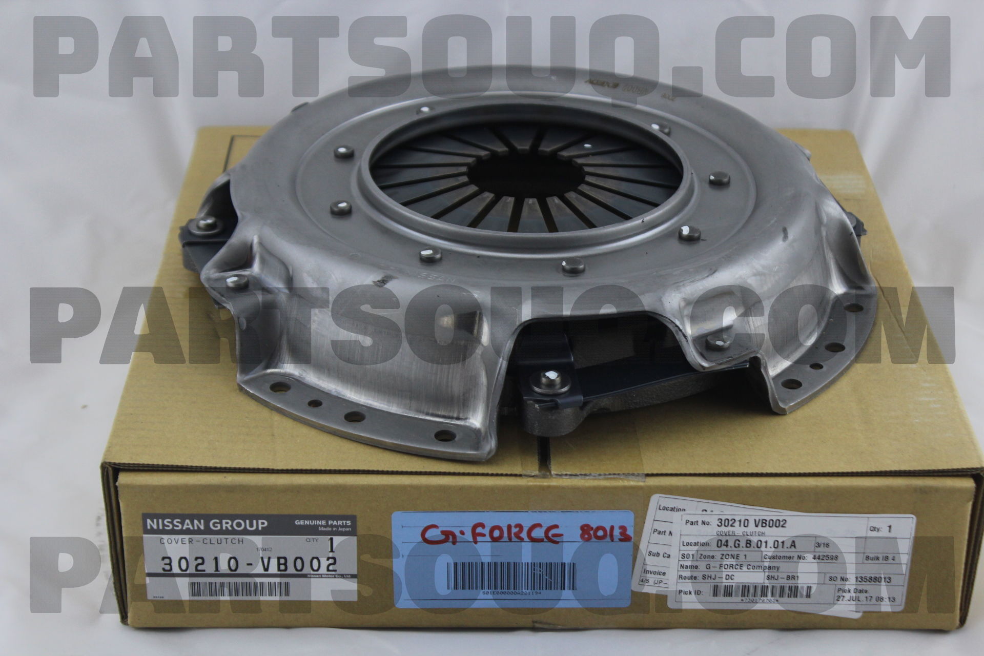COVER ASSY-CLUTCH 30210VB002 | Nissan Parts | PartSouq