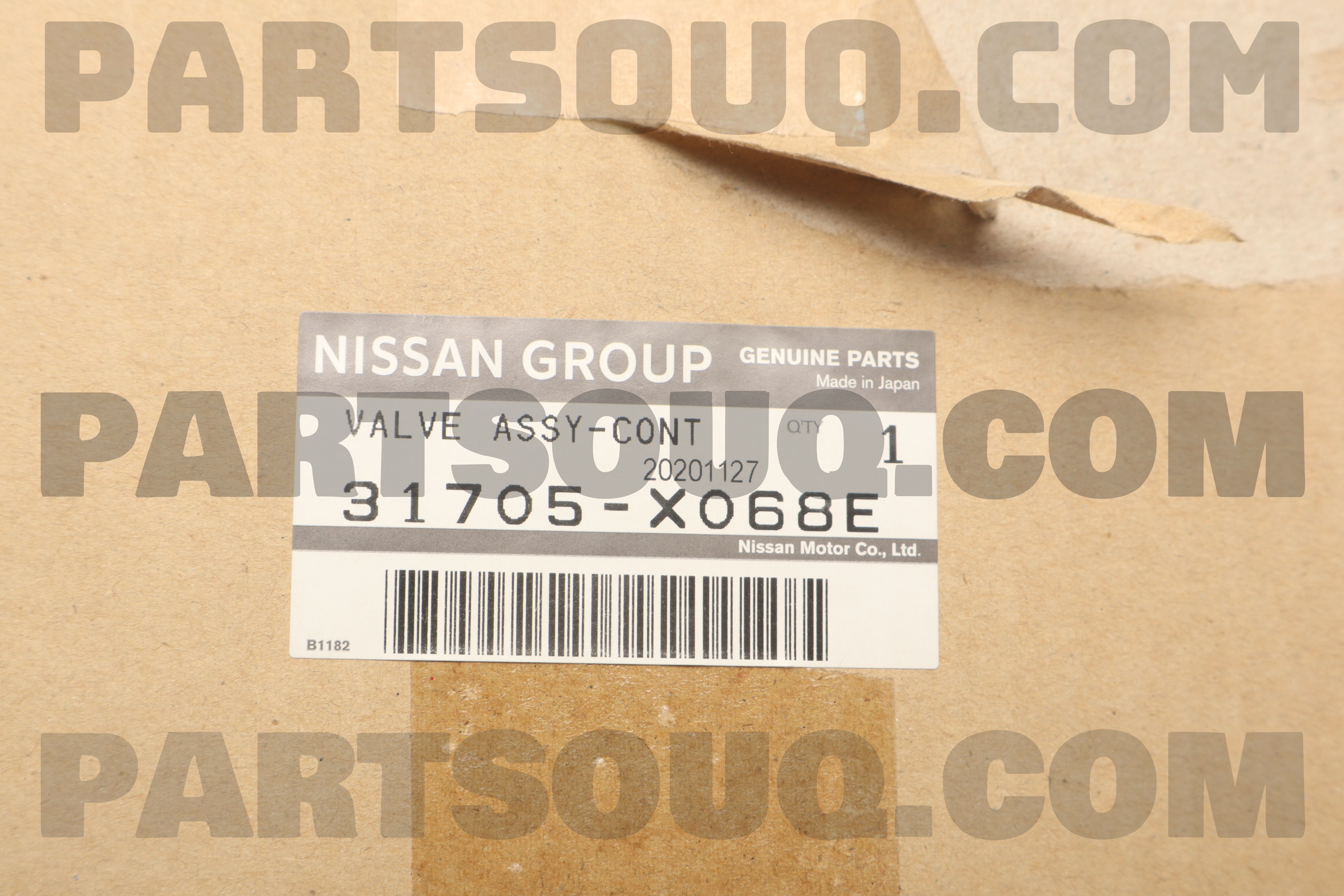 VALVE ASSY-CONT 31705X068E | Nissan Parts | PartSouq