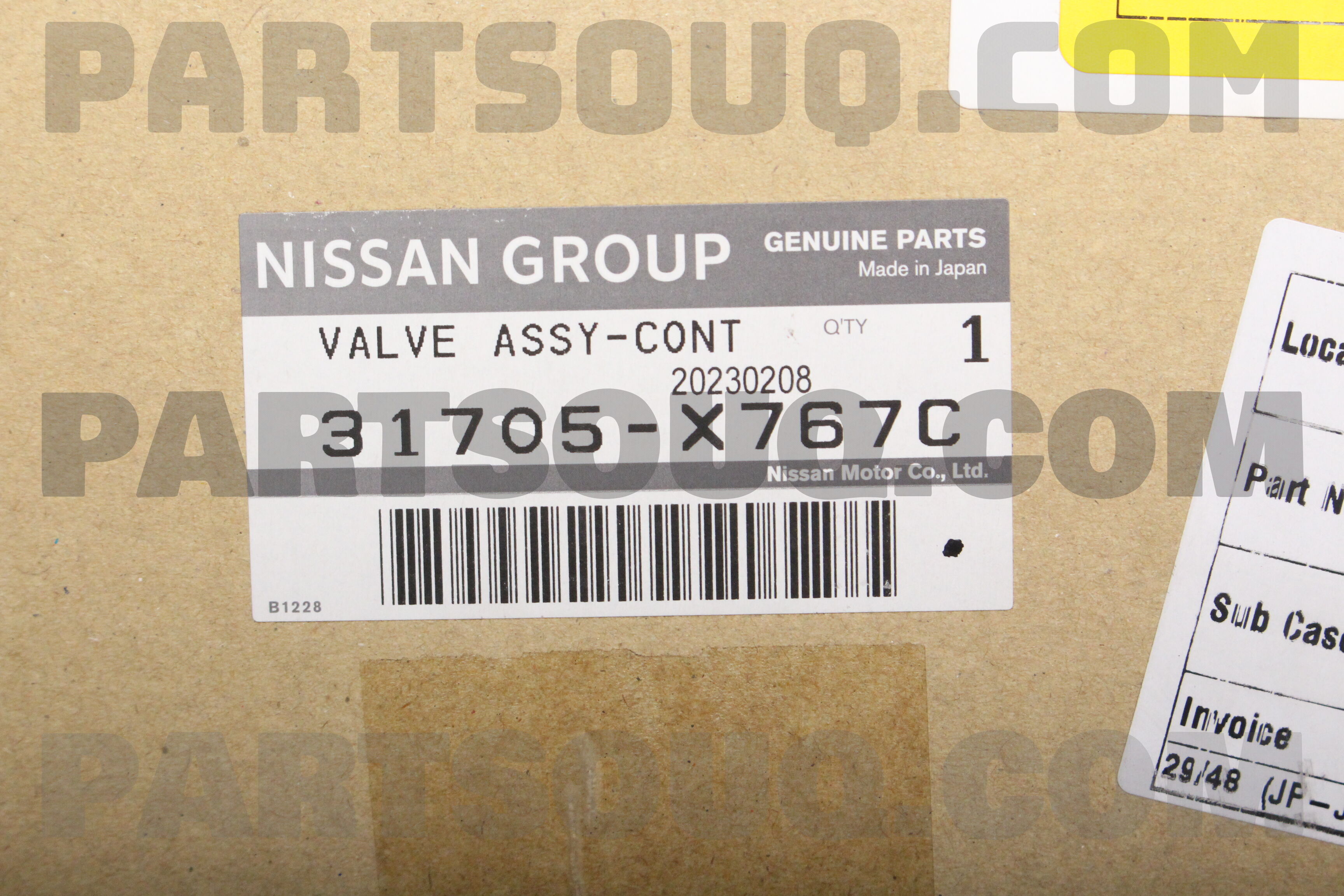 VALVE ASSY CONTROL 31705X767C | Nissan Parts | PartSouq