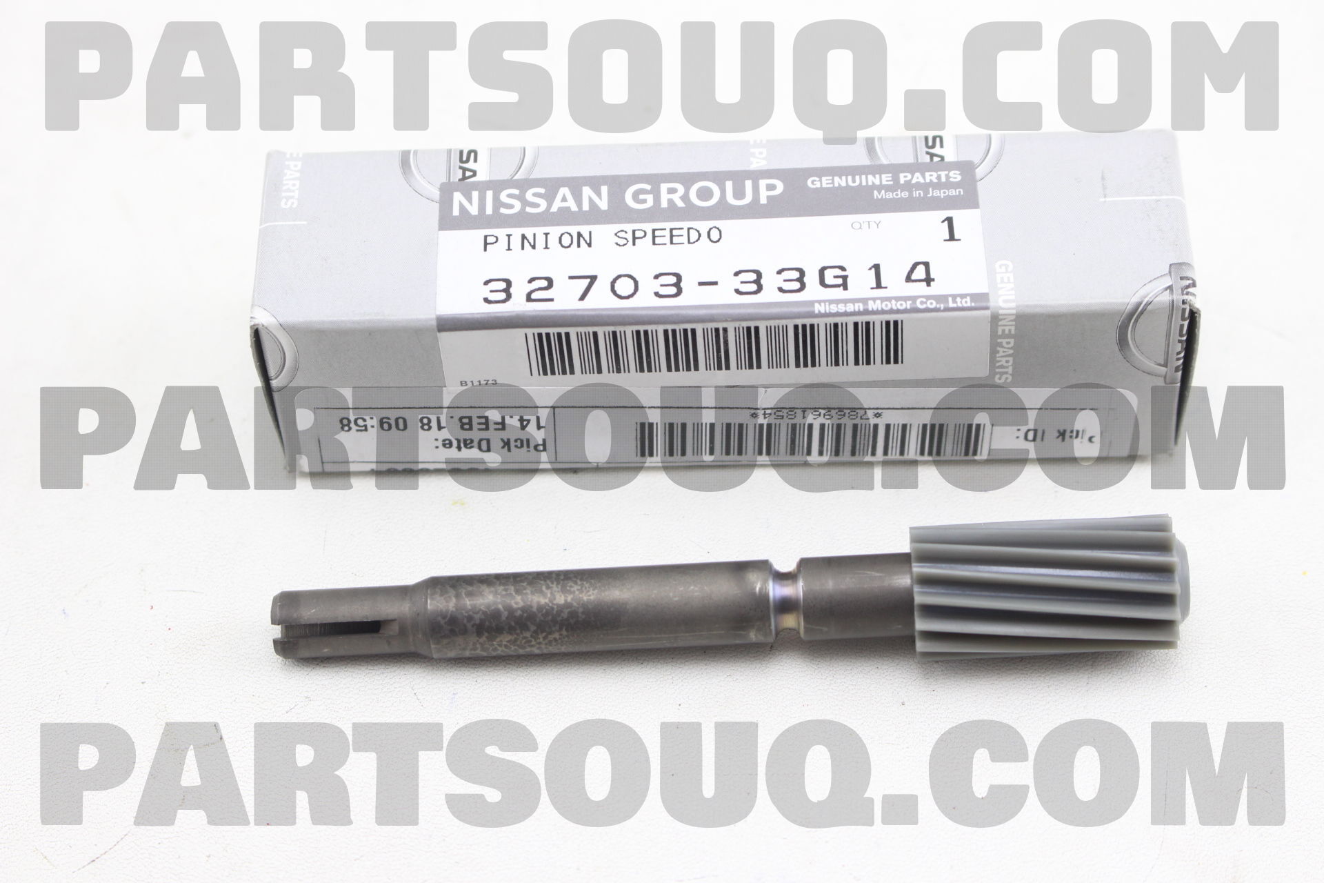 PINION-SPEEDOMETER 3270333G14 | Nissan Parts | PartSouq