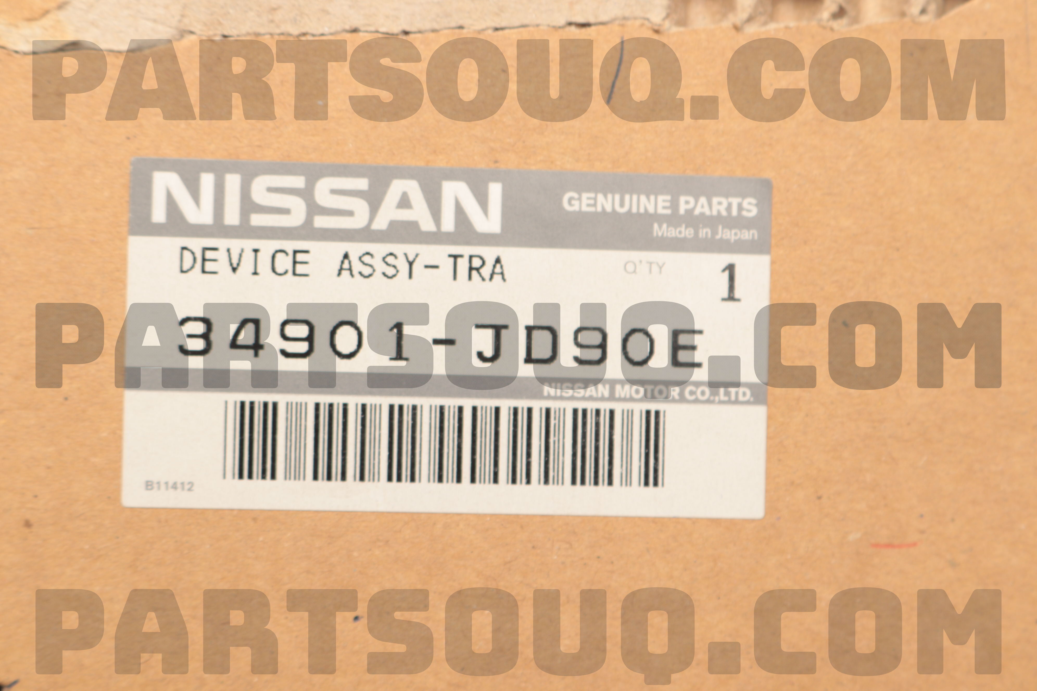 DEVICE ASSY-TRANSMISSION CONTROL 34901JD90E | Nissan Parts | PartSouq