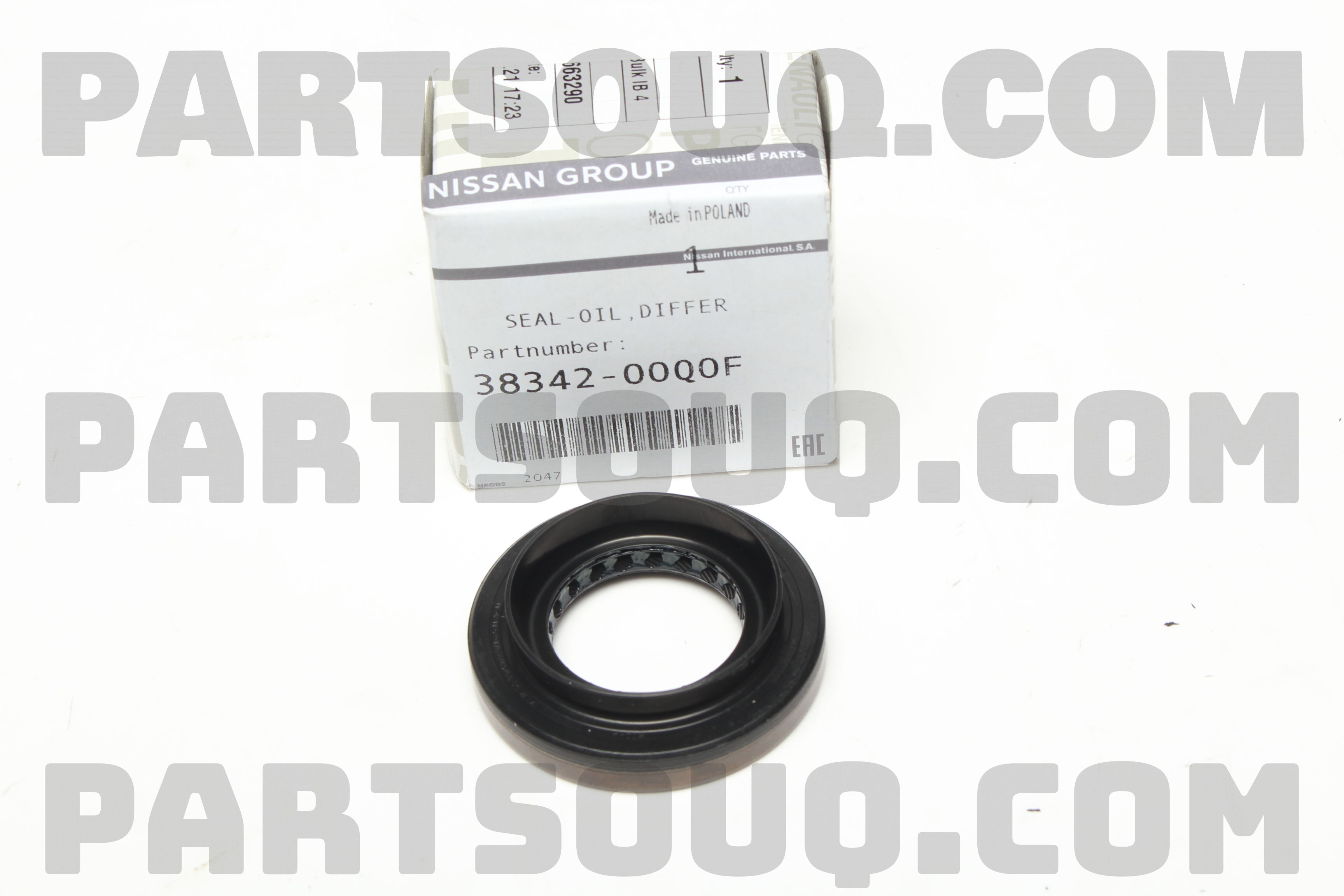 SEAL-OIL,DIFFERENTIAL CLUTCH HOUSING 38342AW603 | Nissan Parts | PartSouq