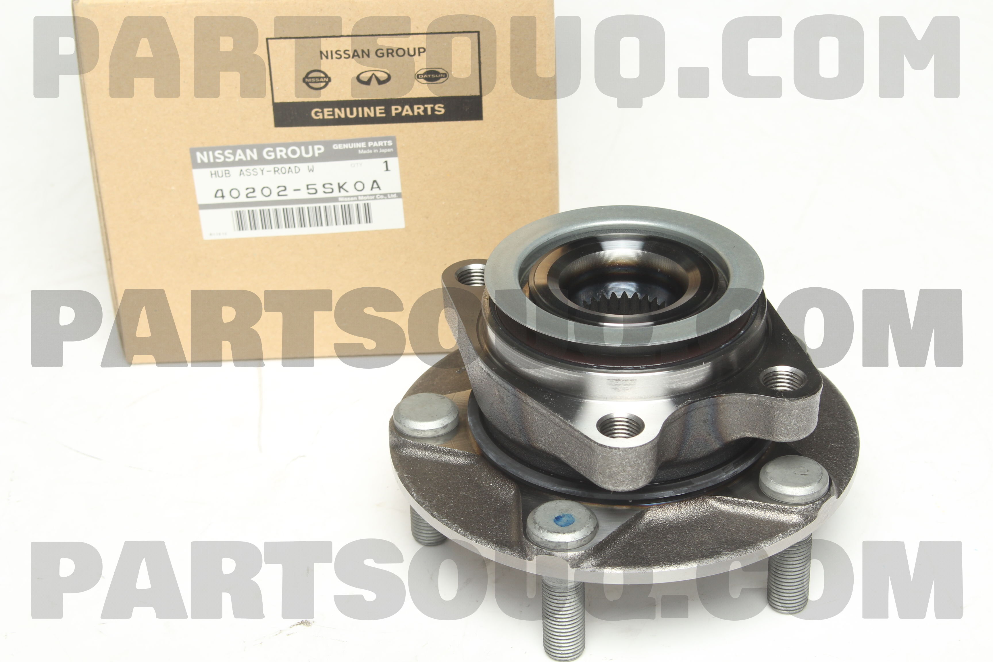 HUB ASSY-ROAD WHEEL,FRONT 402025SK0A | Nissan Parts | PartSouq
