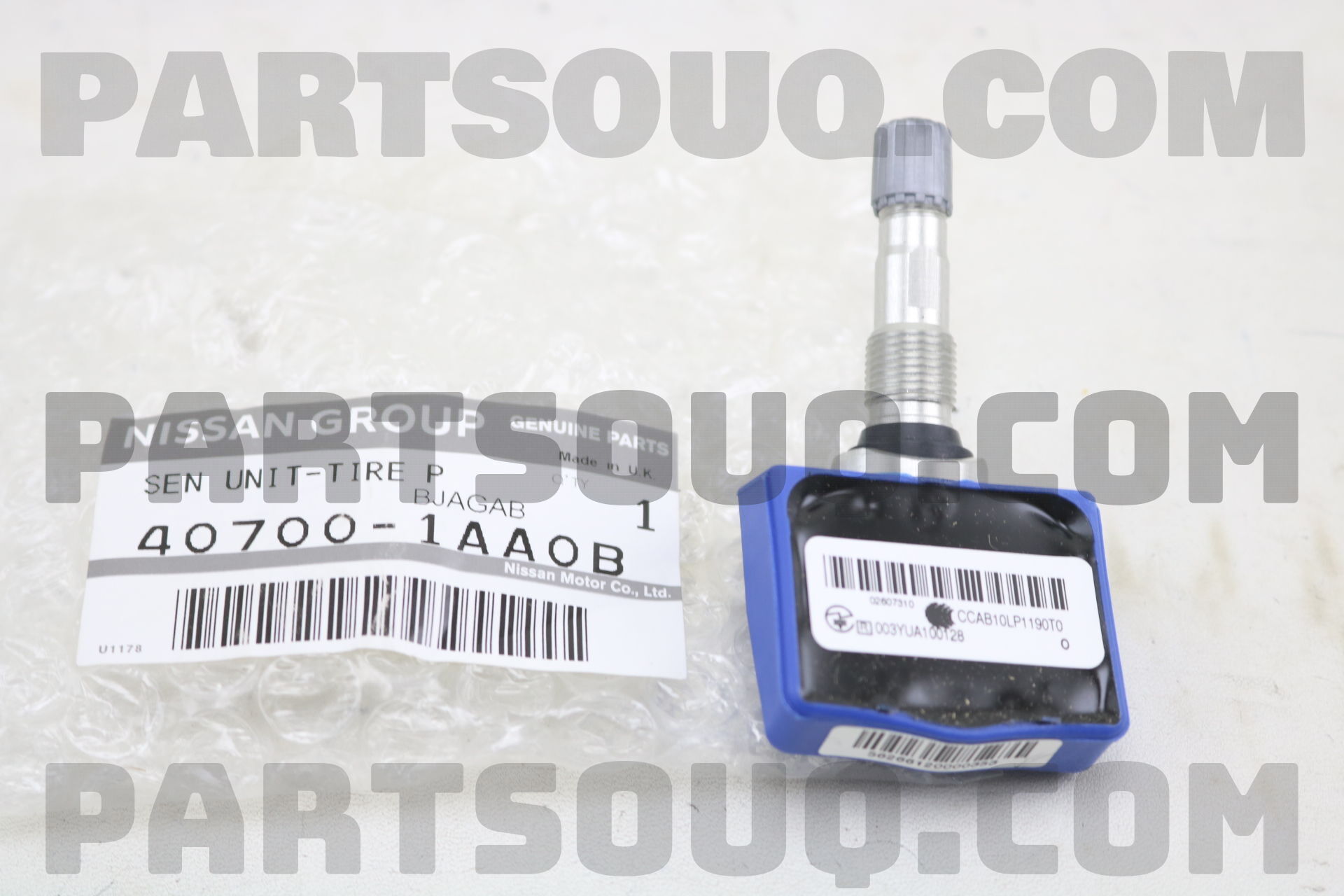 SENSOR UNIT-TIRE PRESSURE MONITORING 40700JA01A | Nissan Parts | PartSouq