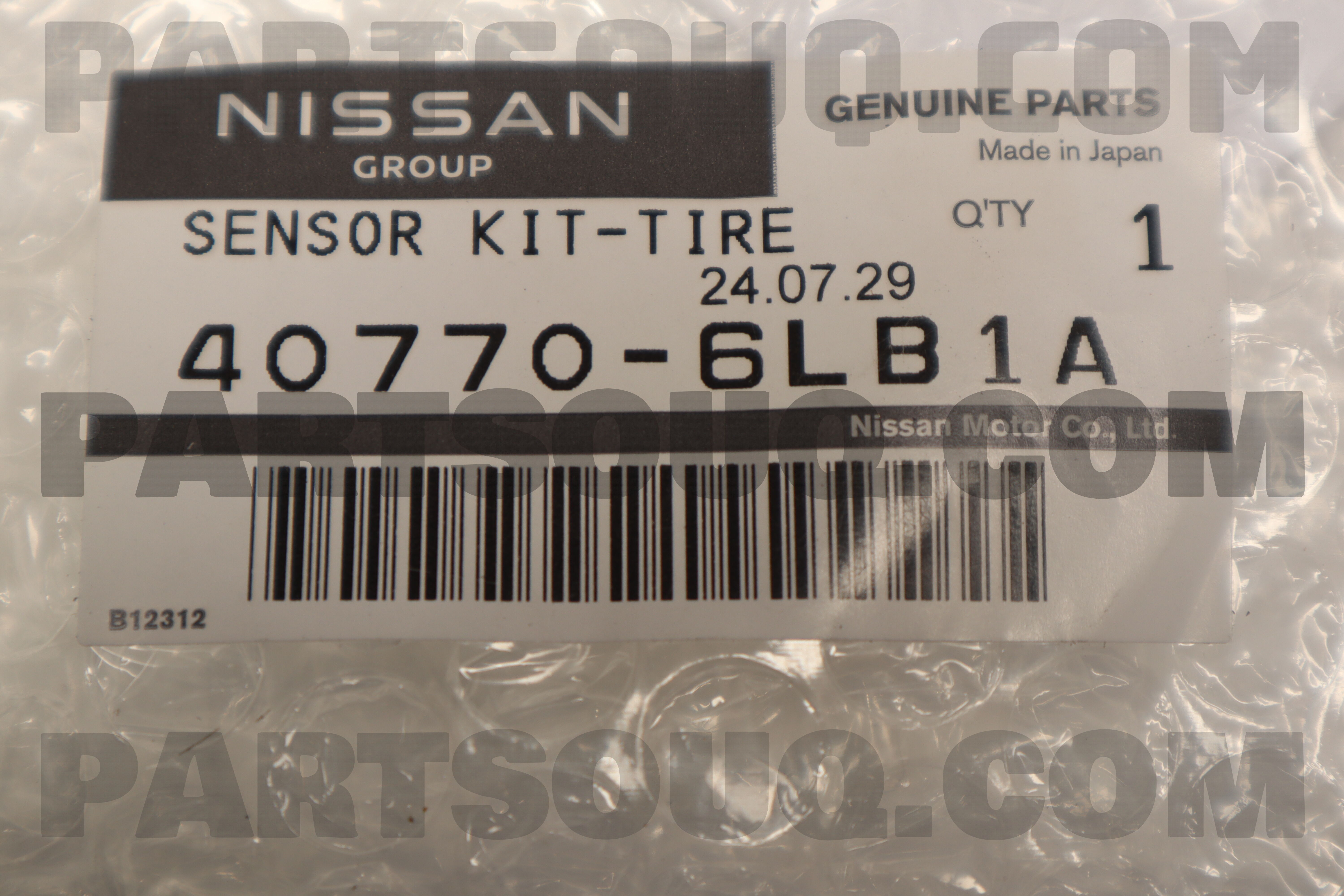 SENSOR KIT TIRE 407705ZH1A | Nissan Parts | PartSouq