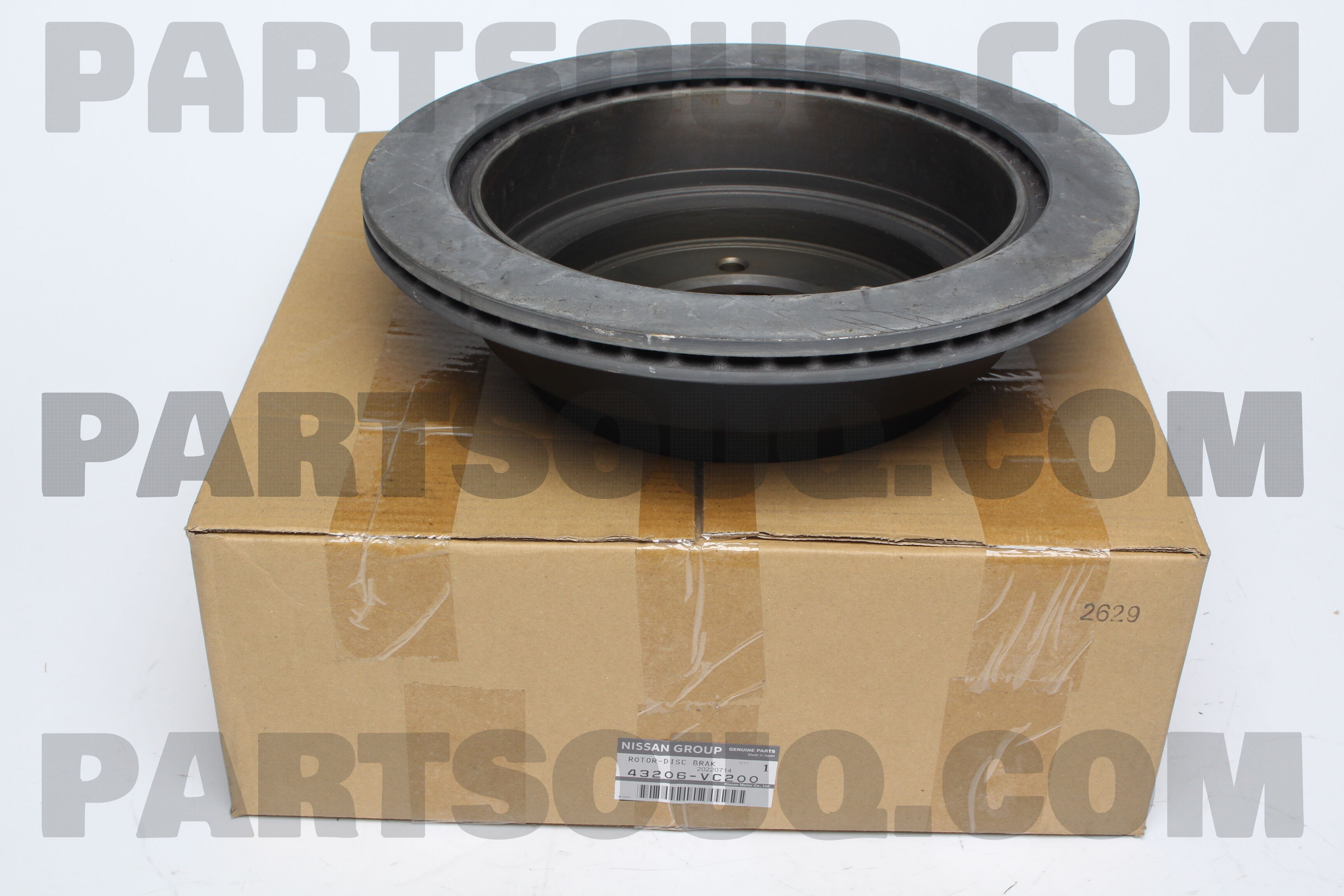 ROTOR-DISC BRAKE,REAR 43206VC200 | Nissan Parts | PartSouq