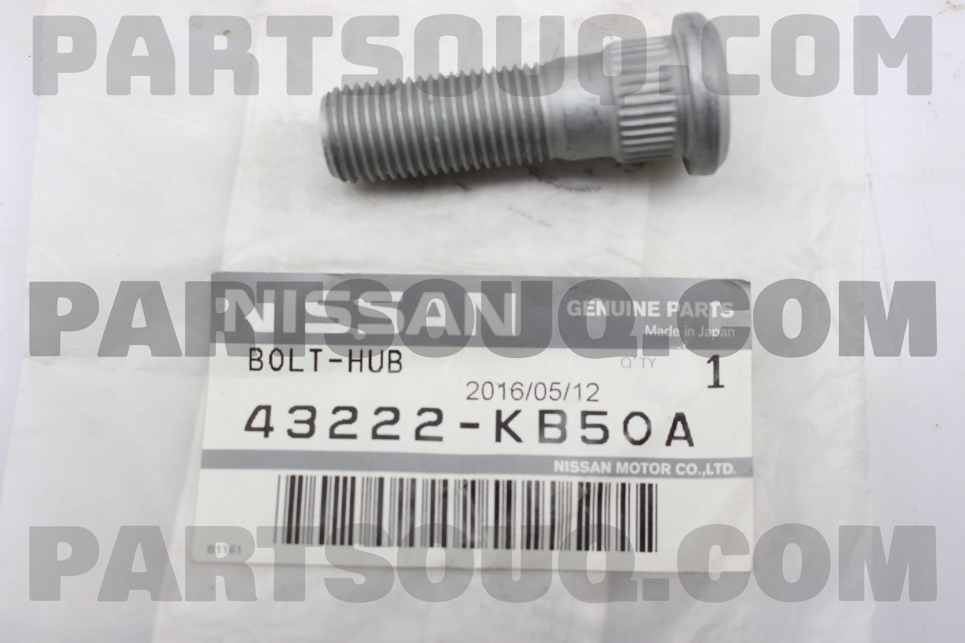 BOLT-HUB 43222KB50A | Nissan Parts | PartSouq