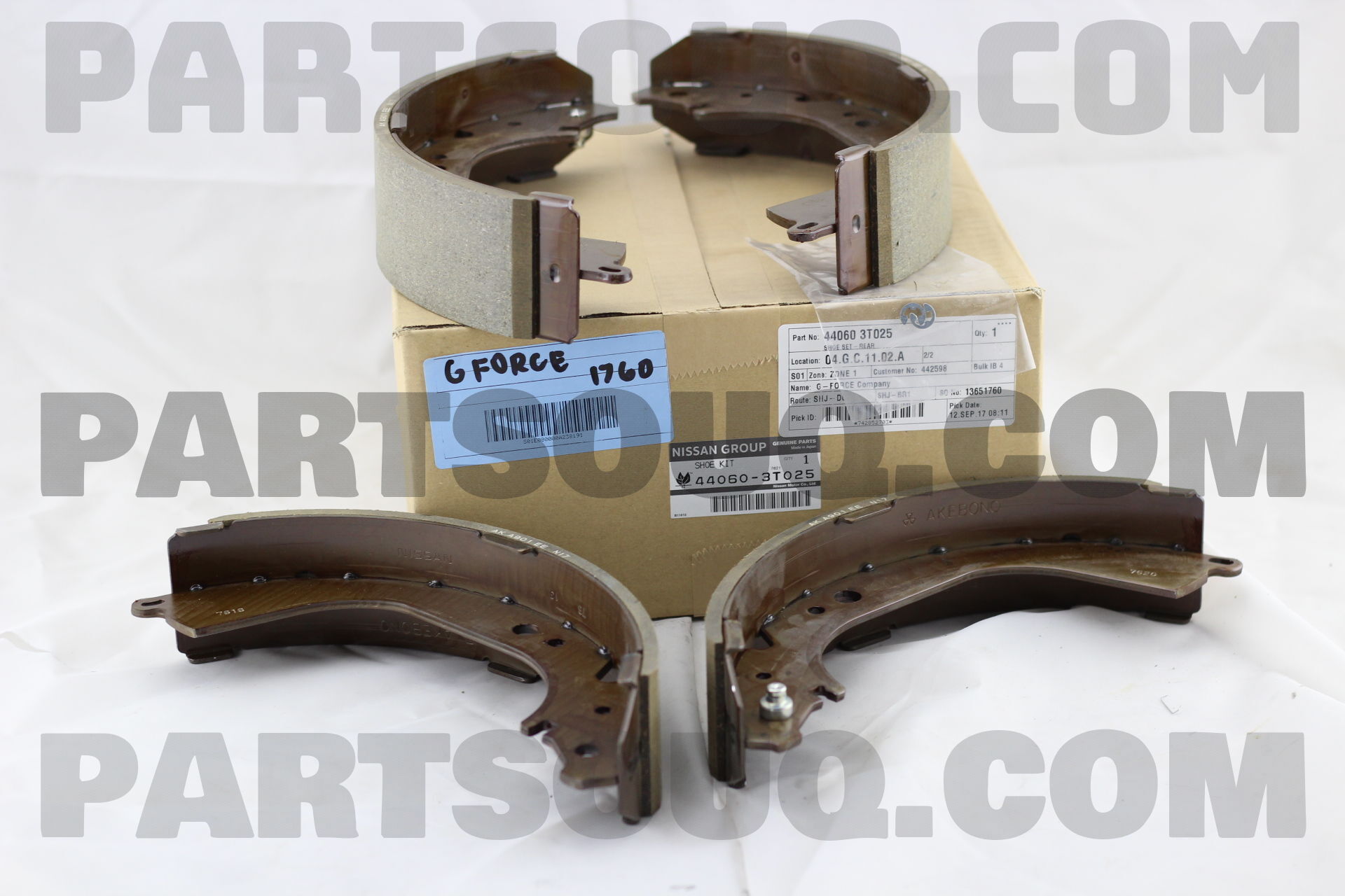 SHOE SET-REAR BRAKE 440603T025 | Nissan Parts | PartSouq