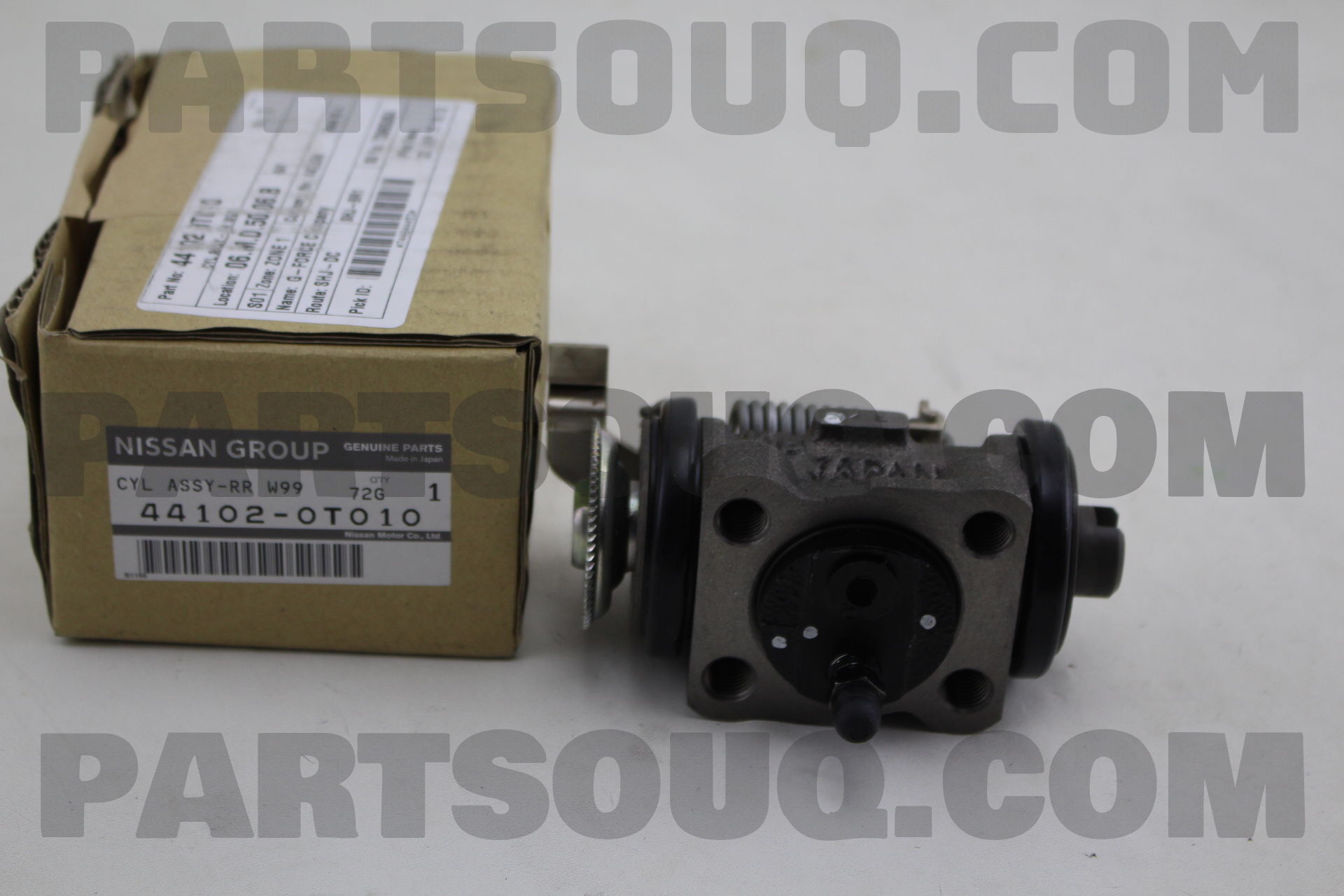 CYLINDER ASSY-REAR WHEEL,FORE LH 441020T010 | Nissan Parts | PartSouq