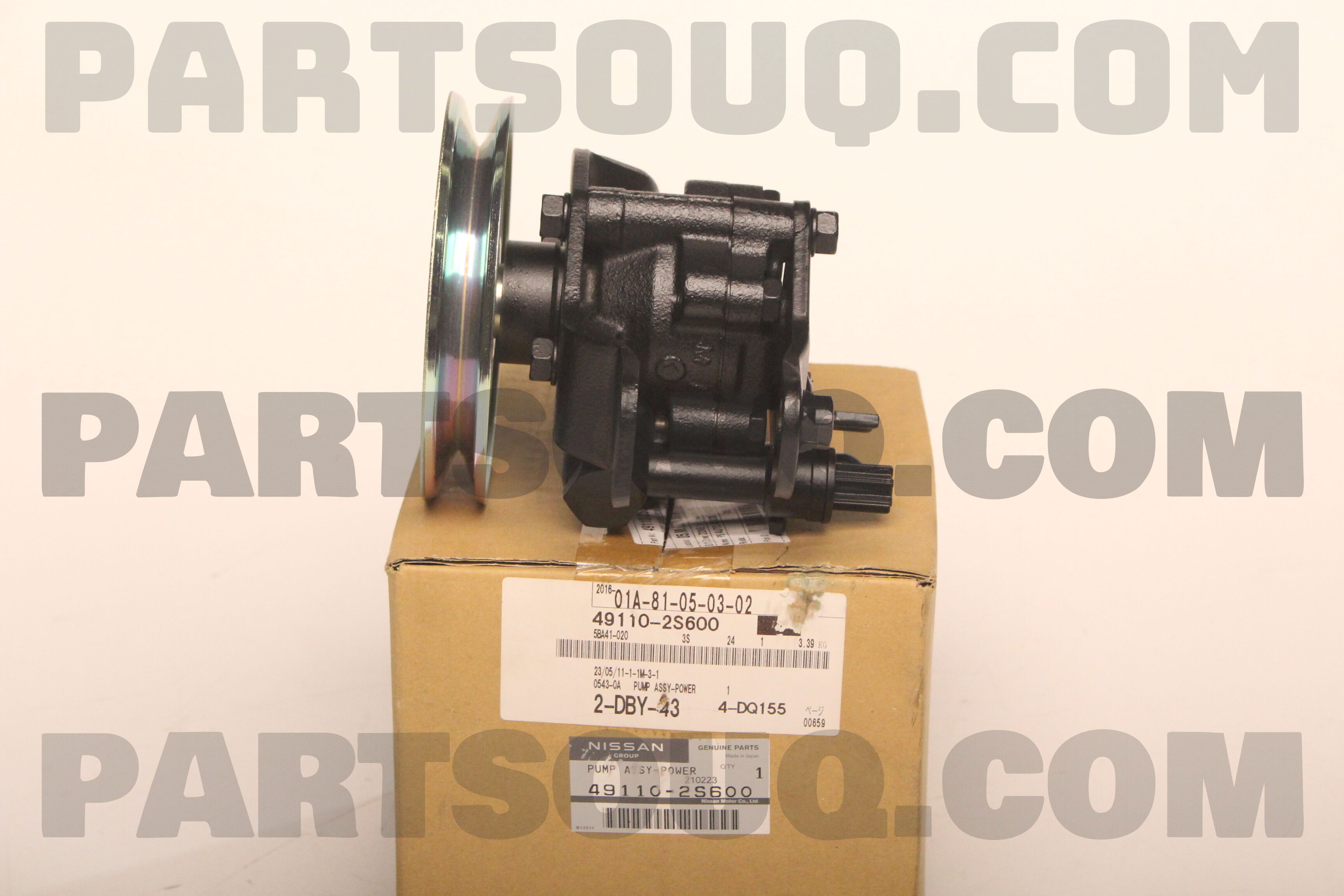 PUMP ASSY-POWER STEERING 491102S600 | Nissan Parts | PartSouq