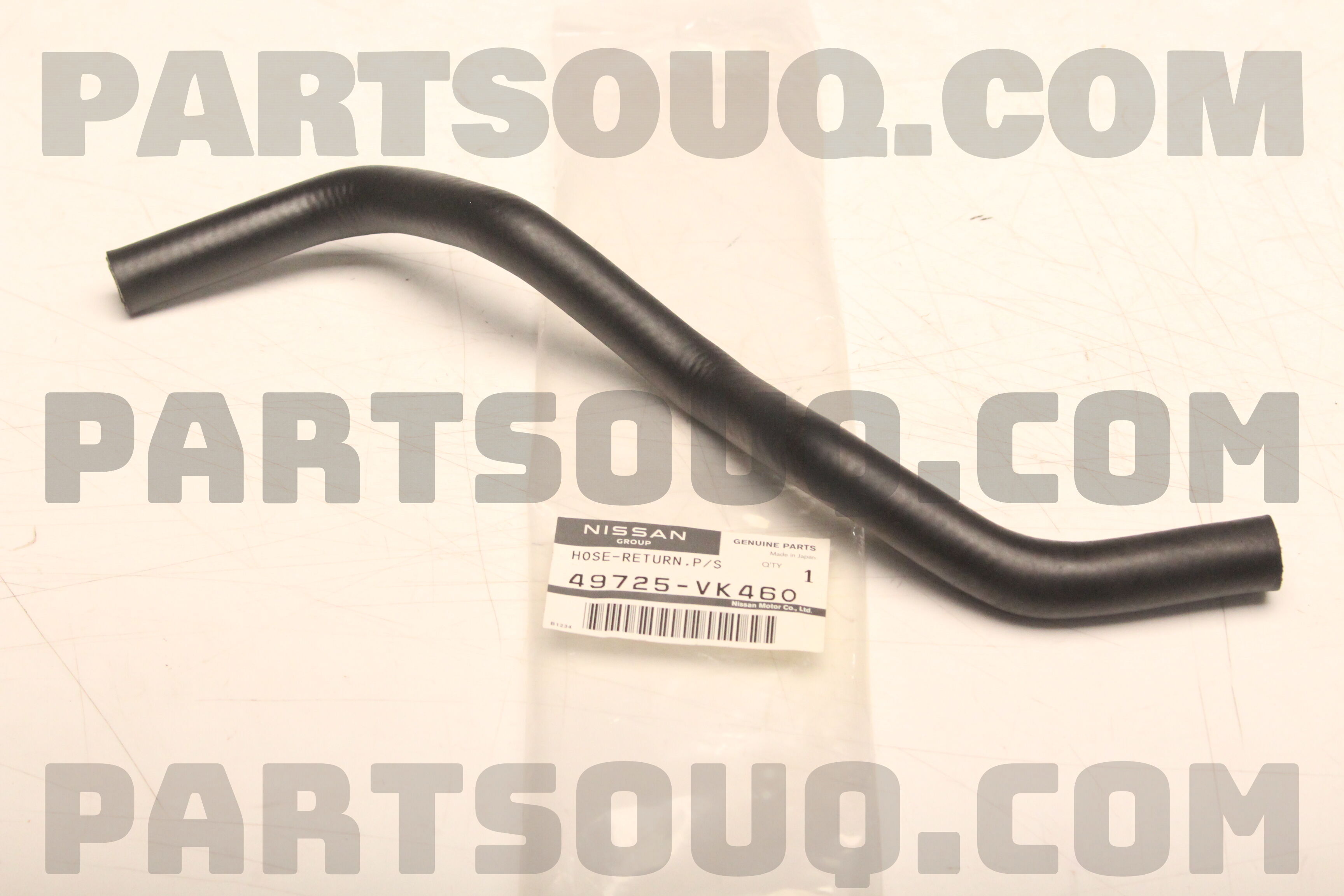 HOSE-RETURN,POWER STEERING 49725VK460 | Nissan Parts | PartSouq