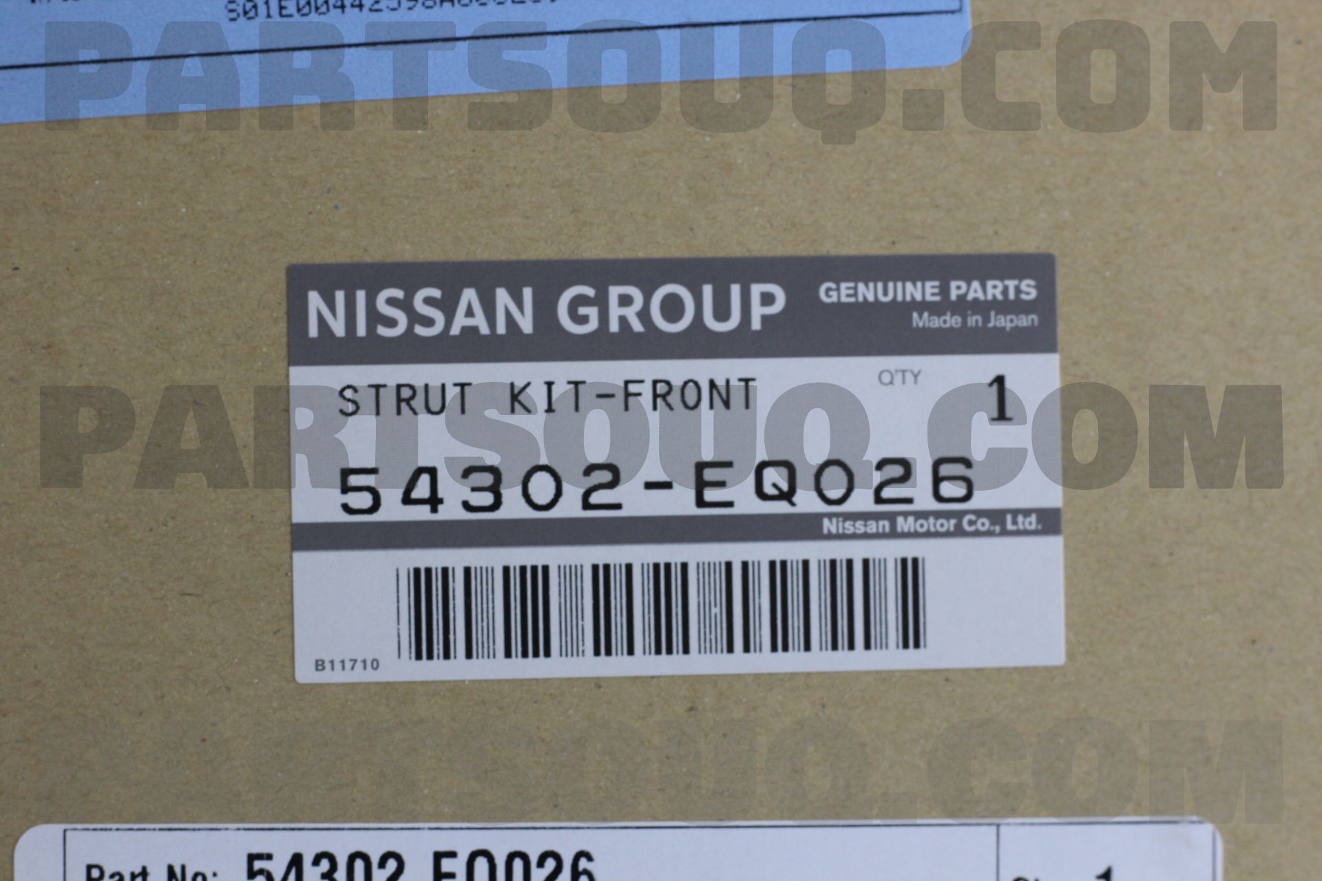 STRUT KIT-FRONT SUSPENSION,RH 54302EQ025 | Nissan Parts | PartSouq