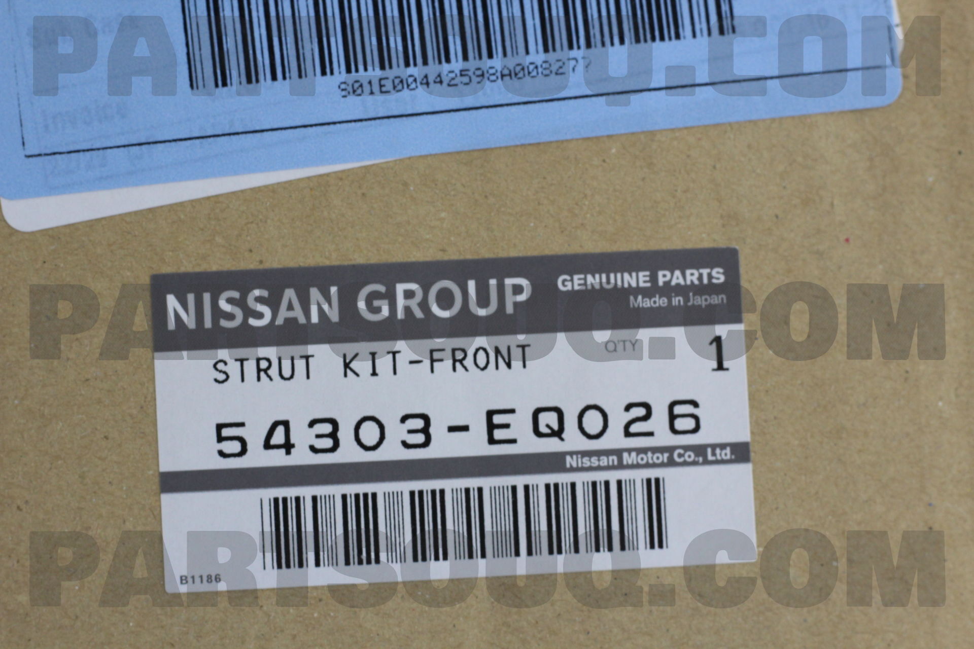STRUT KIT-FRONT SUSPENSION,LH 54303EQ025 | Nissan Parts | PartSouq