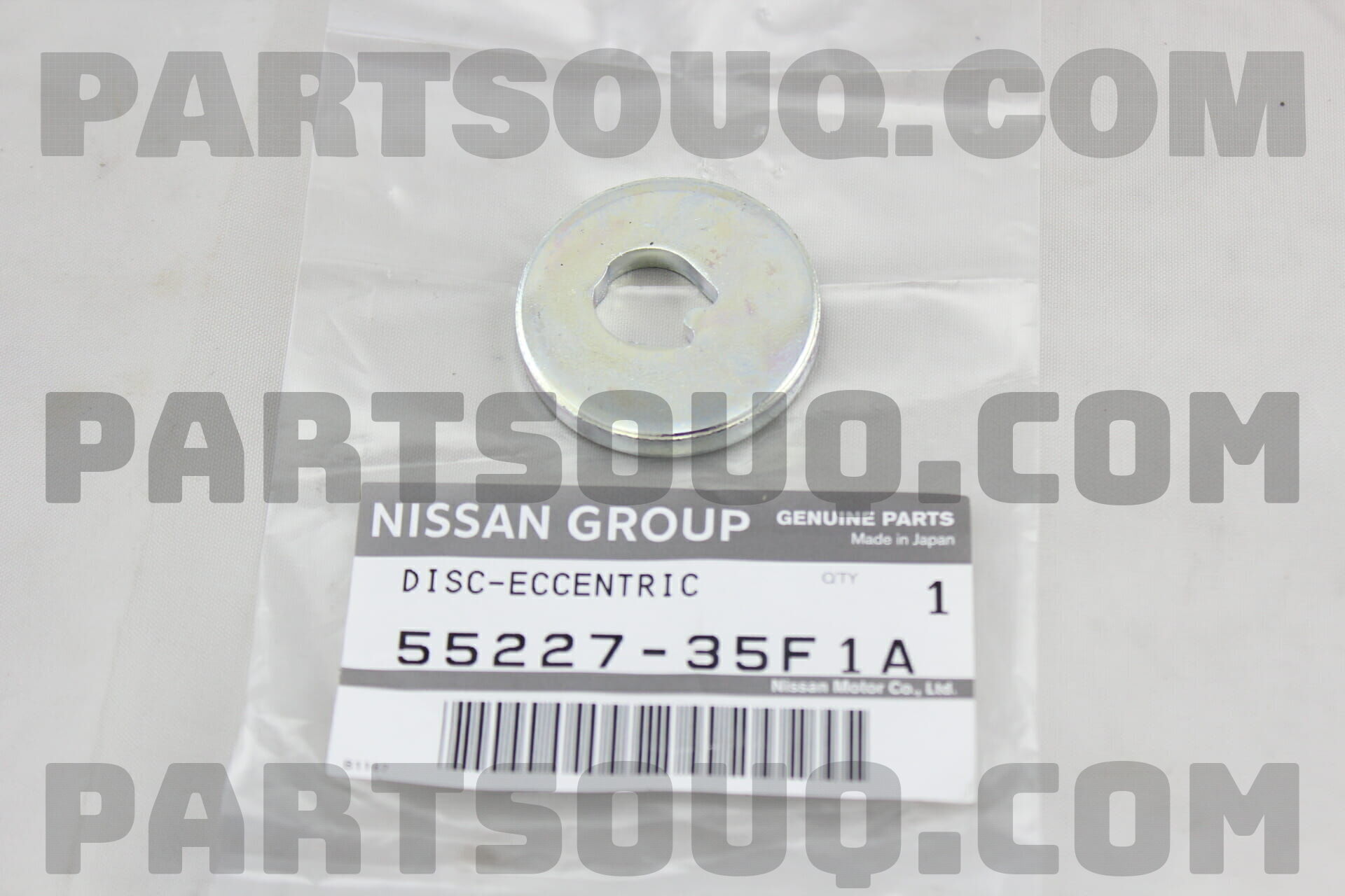 DISC-ECCENTRIC,REAR SUSPENSION 5522735F1A | Nissan Parts | PartSouq